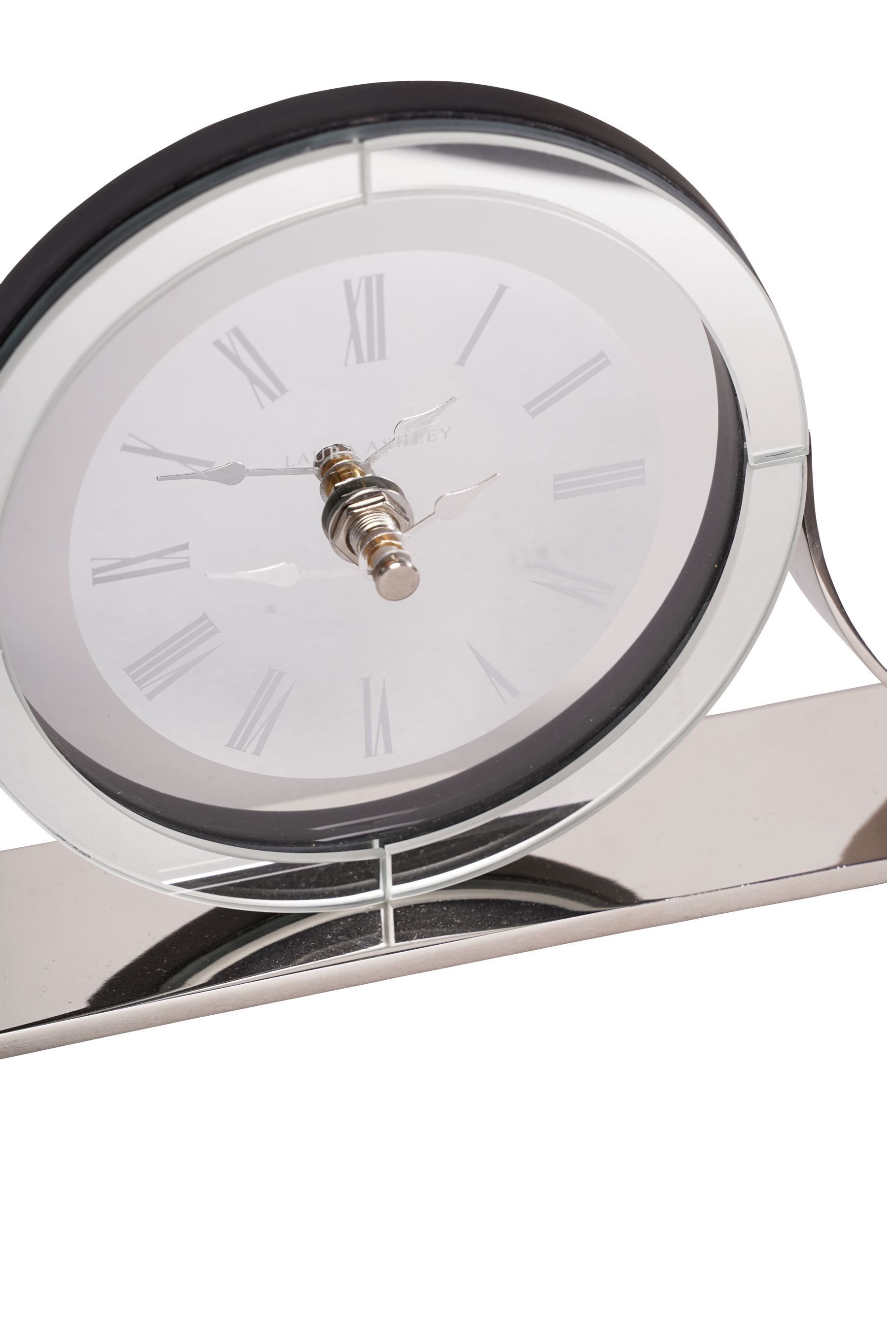 Buy Laura Ashley Clear Lexham Mirror Mantel Clock from the Next UK ...