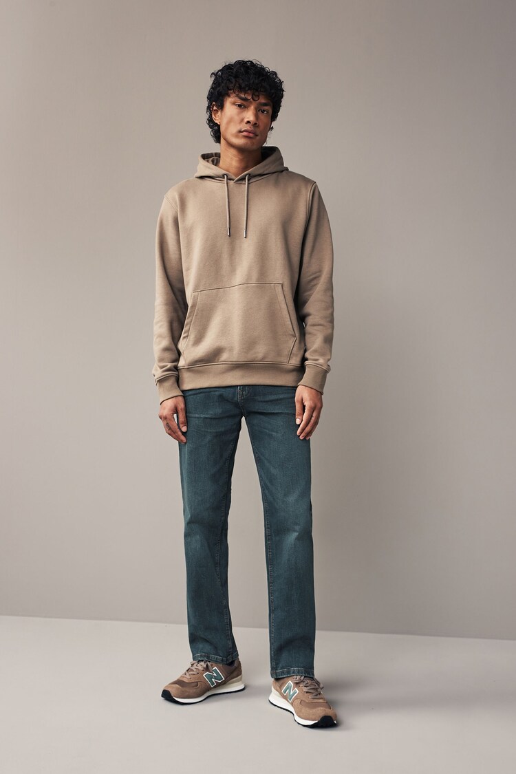 Buy Mid Tint Straight Fit Vintage Stretch Authentic Jeans from Next ...