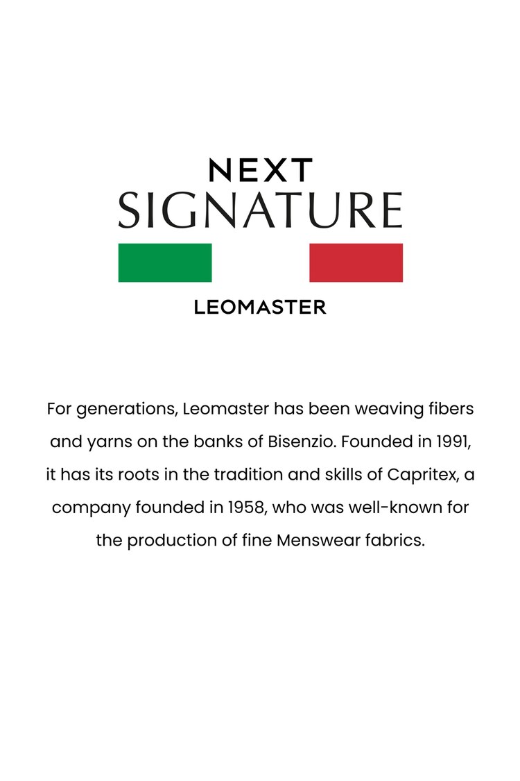 Buy Navy Blue Signature Leomaster Linen Blazer from Next Australia