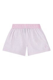 Buy Polo Ralph Lauren Pink Pony Logo T-Shirt And Shorts Pyjamas Set ...