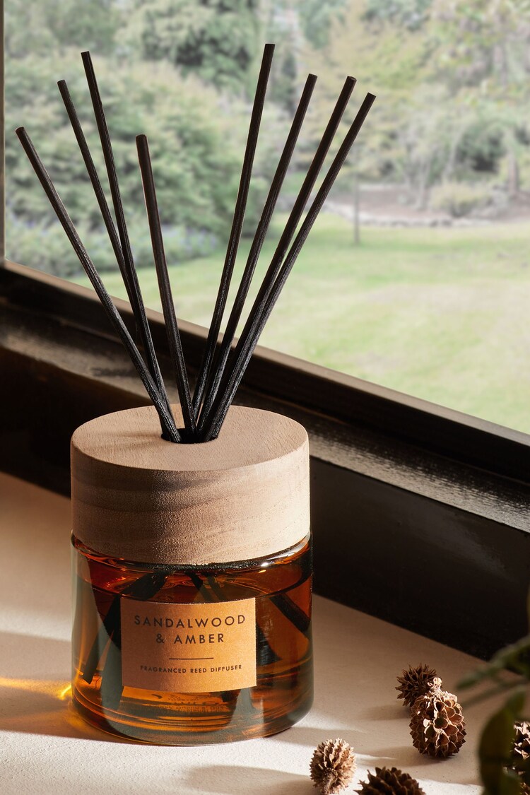 Buy Bronx Sandalwood & Amber Fragranced 100ml Reed Diffuser from the Next UK online shop