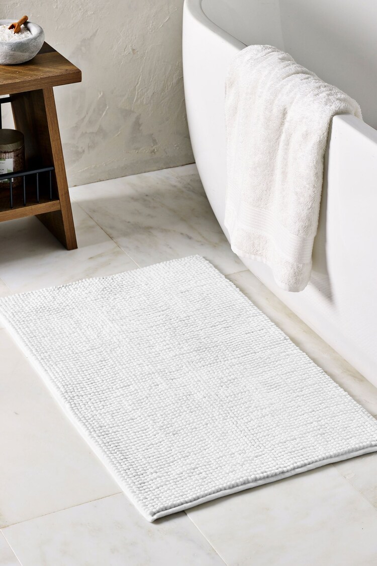 Buy White Bobble Bath Mat from the Next UK online shop
