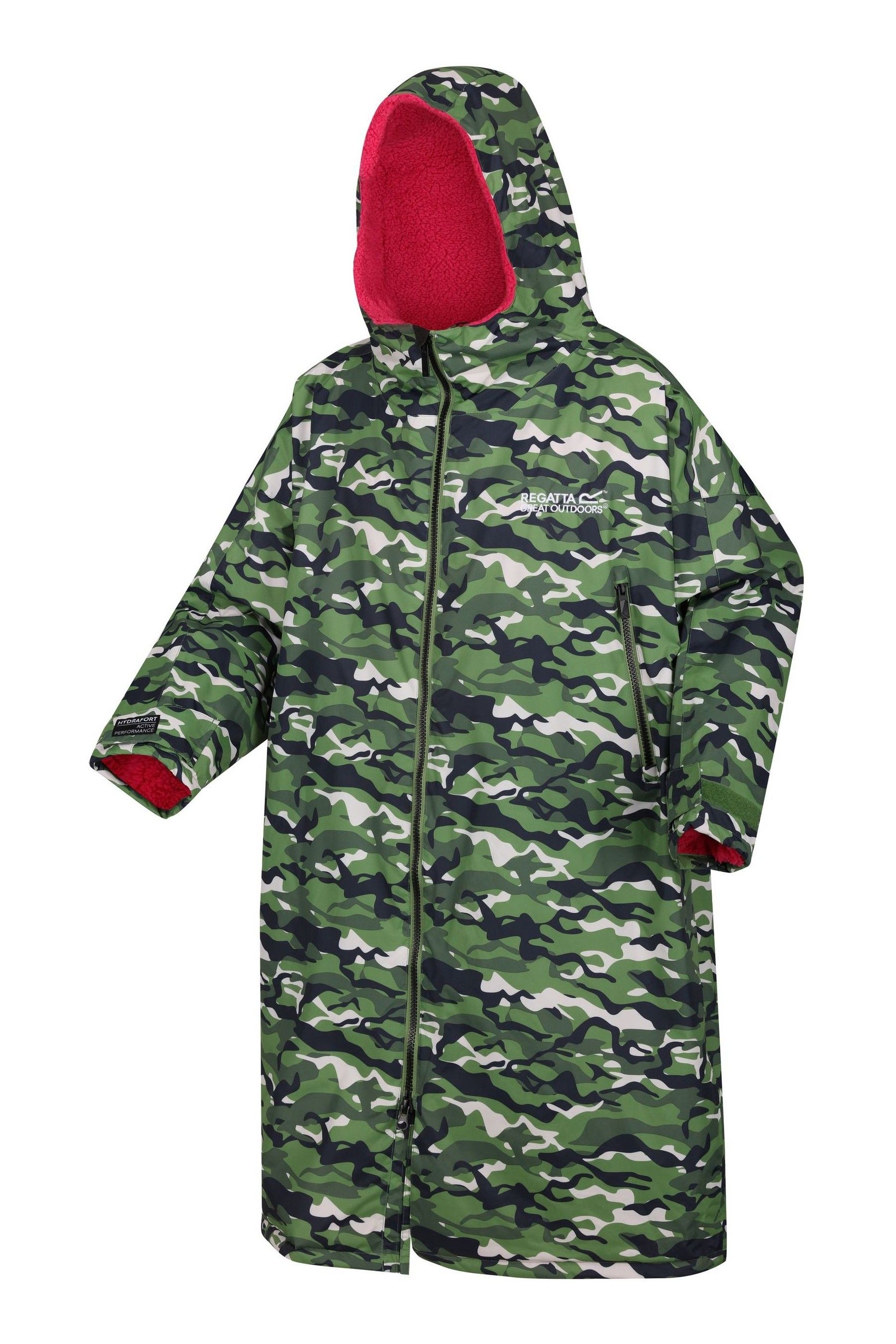 Buy Regatta Green/White Adult Waterproof Changing Robe from the Next UK ...