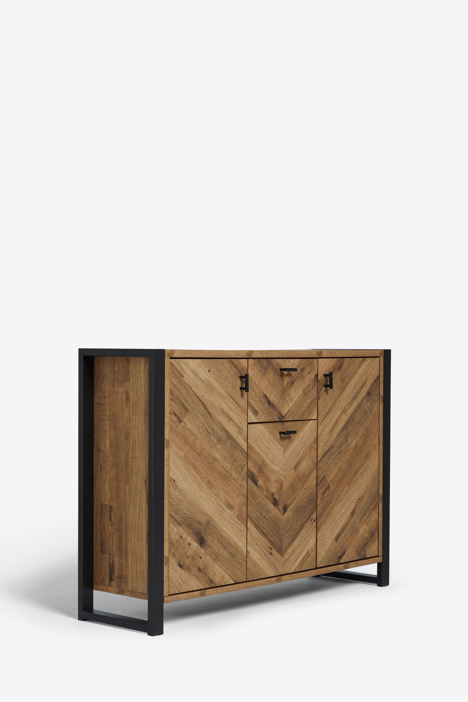 Buy Dark Bronx Chevron Oak Effect Sideboard from the Next UK online shop