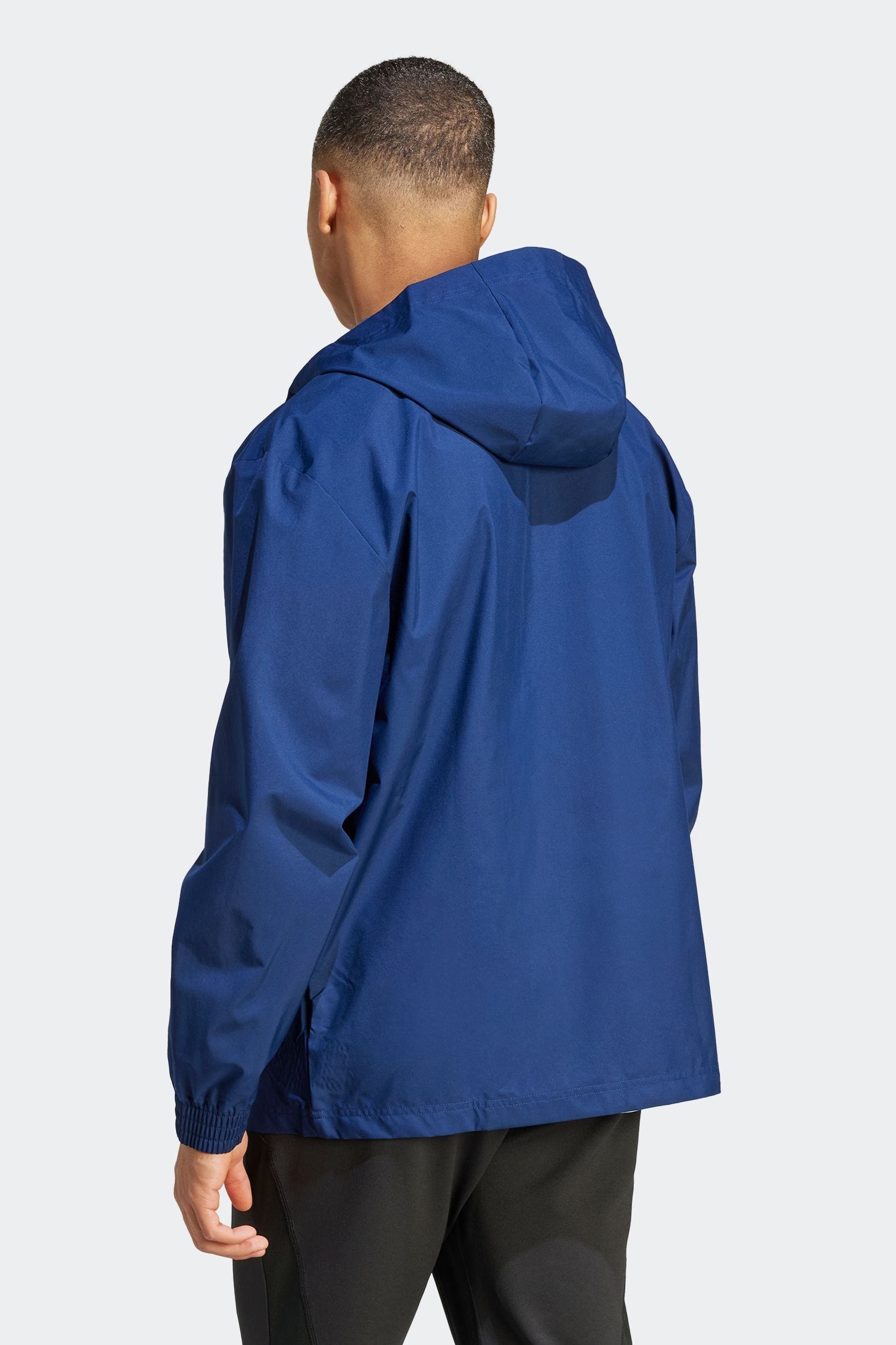 Buy adidas Navy Entrada All-Weather Jacket from the Next UK online shop