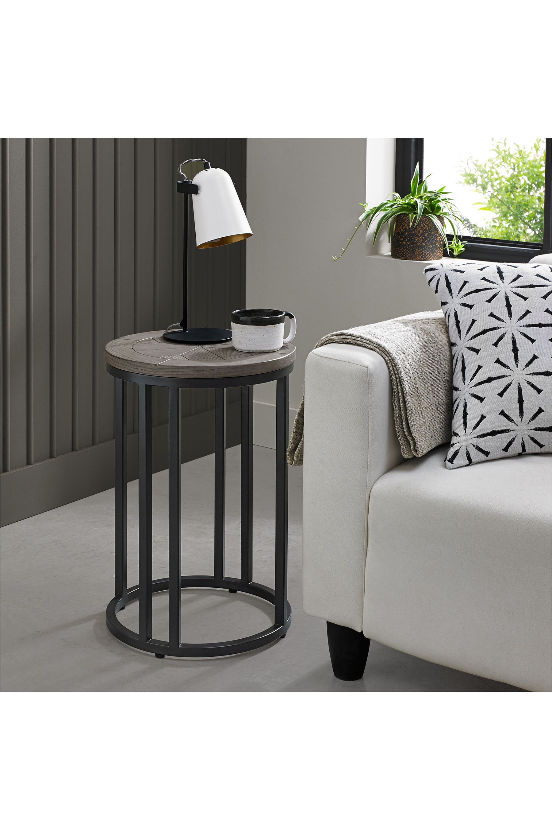 Buy Bentley Designs Silver Monroe Side Table from the Next UK online shop