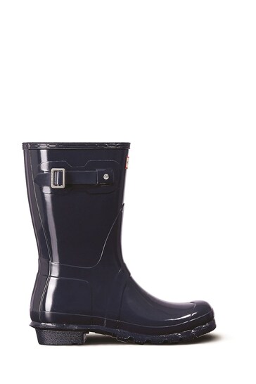 Buy Hunter Blue Original Short Wellies from the Next UK online shop