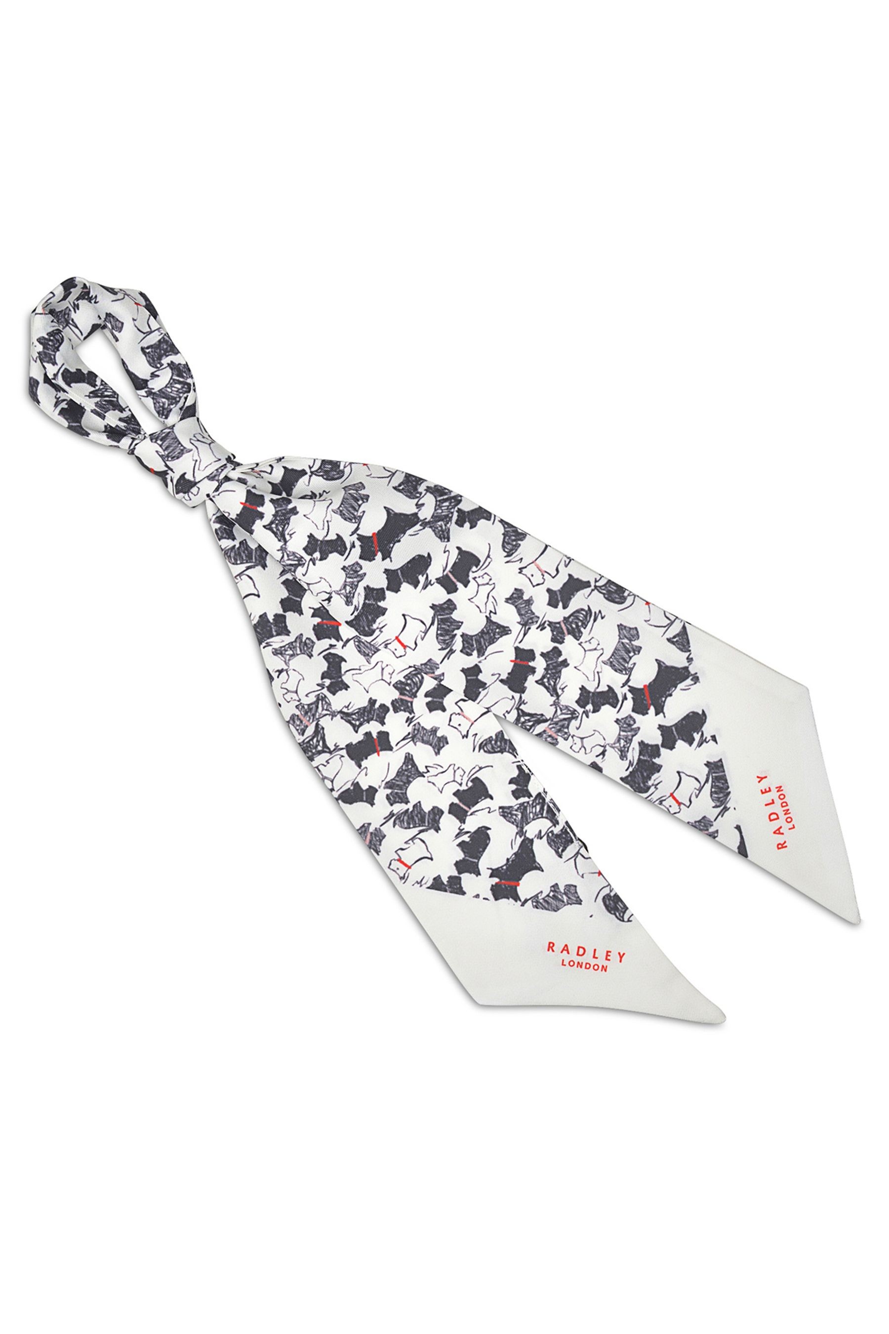 Buy Radley London White & Blue All Wrapped Up Handbag Scarf from the ...