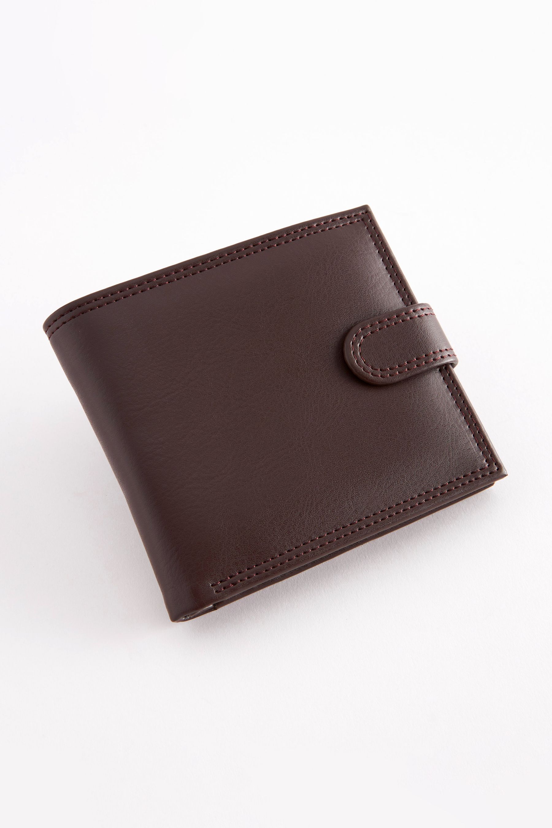 Buy Brown Popper Wallet from the Next UK online shop