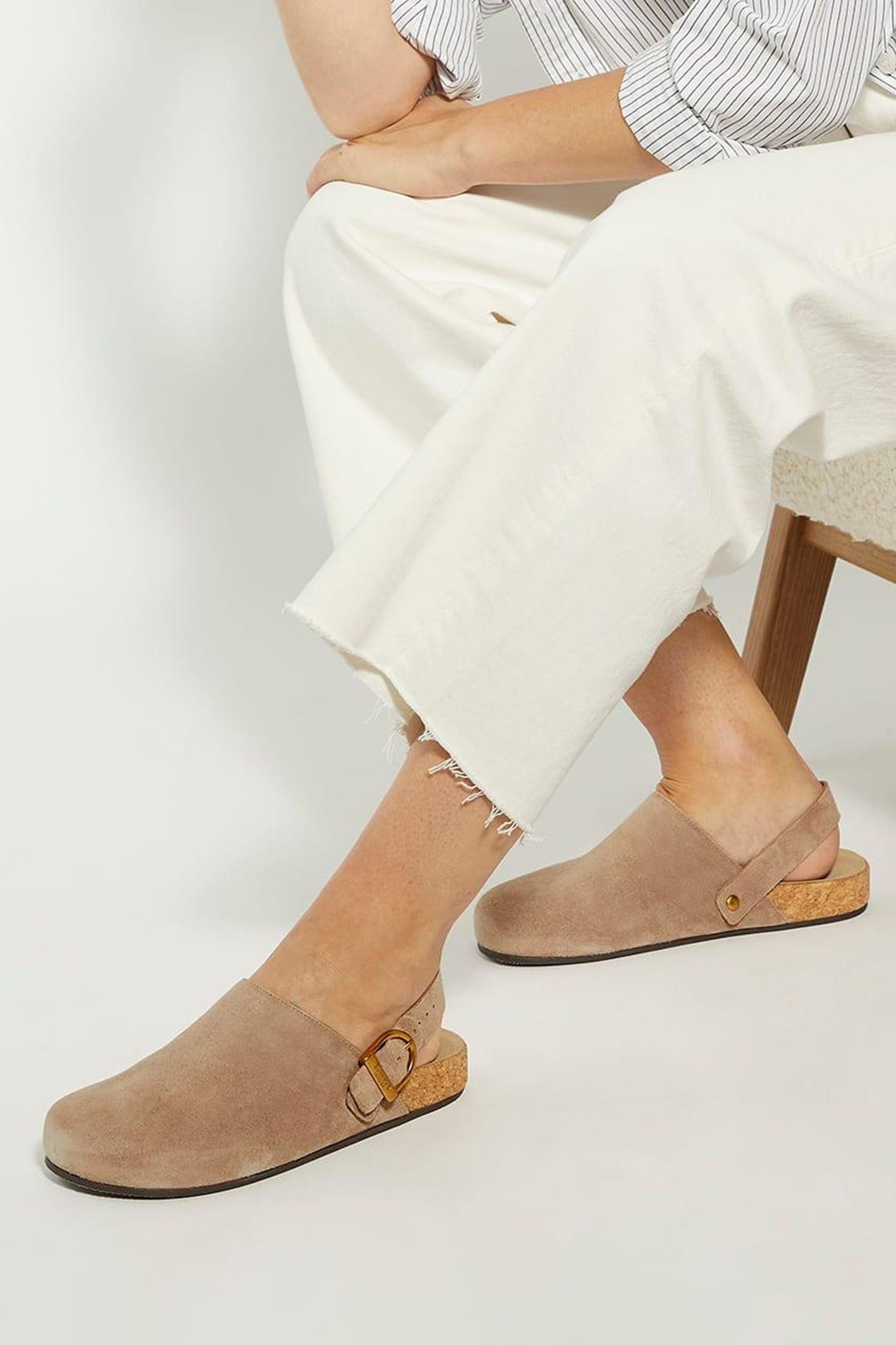 Buy Dune London Brown Closed Toe Gracella Clogs from the Next UK online ...