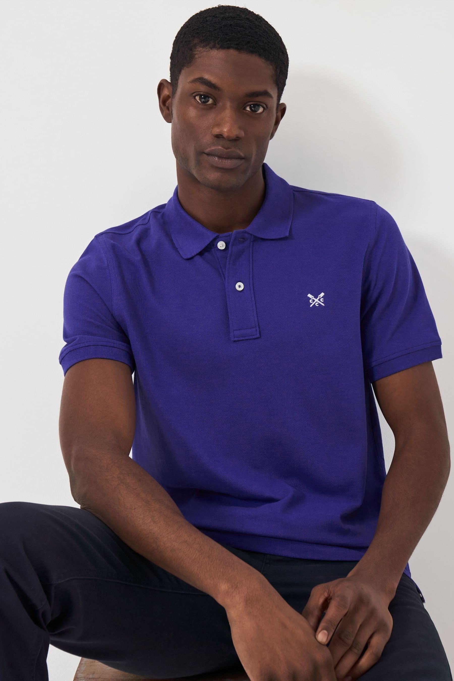 Buy Crew Clothing 100% Cotton Pique Polo Shirt from the Next UK online shop