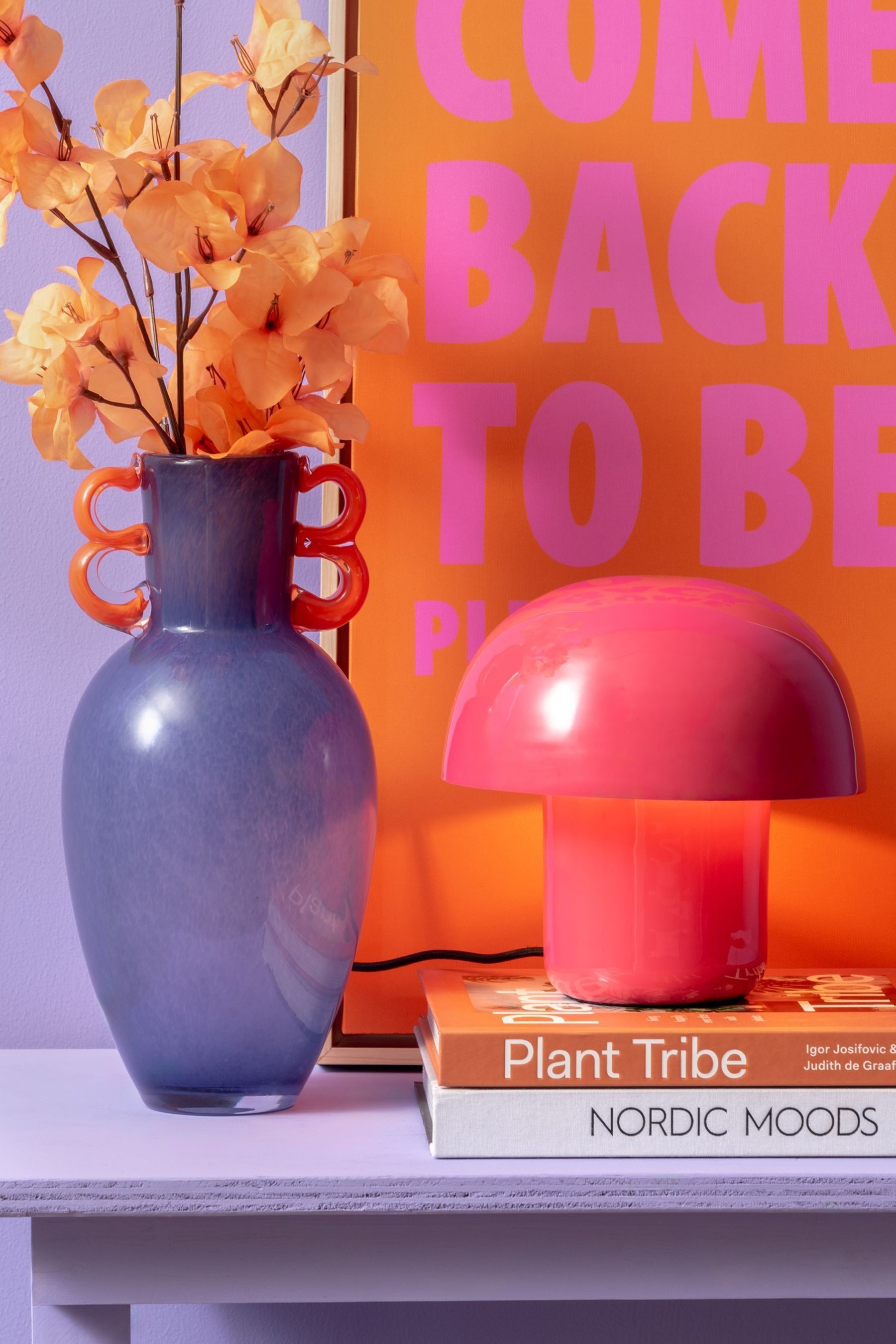 Buy pt, Bright Purple Fiesta Vase with Handles from the Next UK online shop