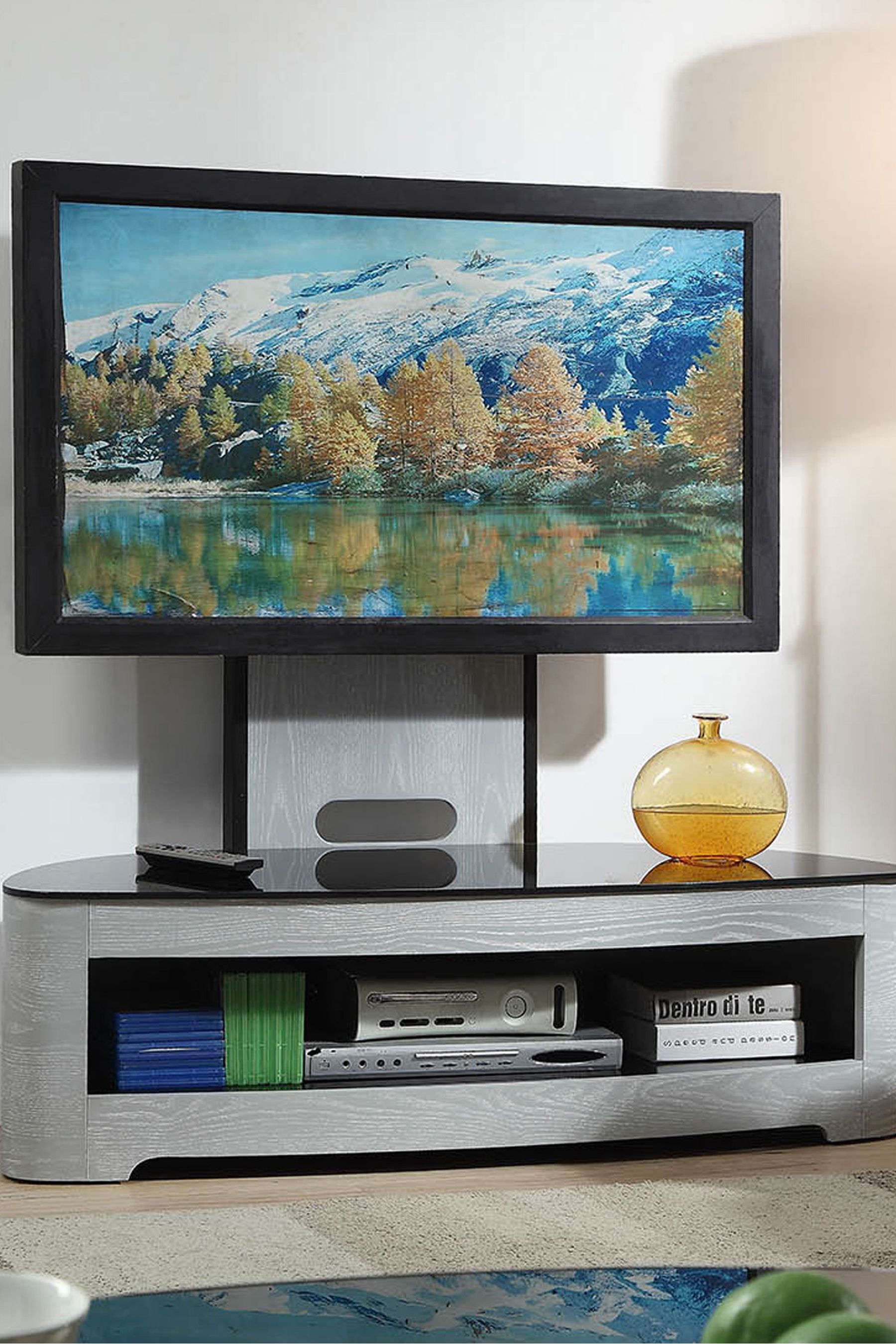 Buy Jual Grey Florence TV Stand from the Next UK online shop