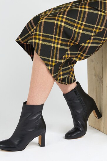 Buy Jones Bootmaker Letty Heeled Leather Ankle Boots from the Next UK ...