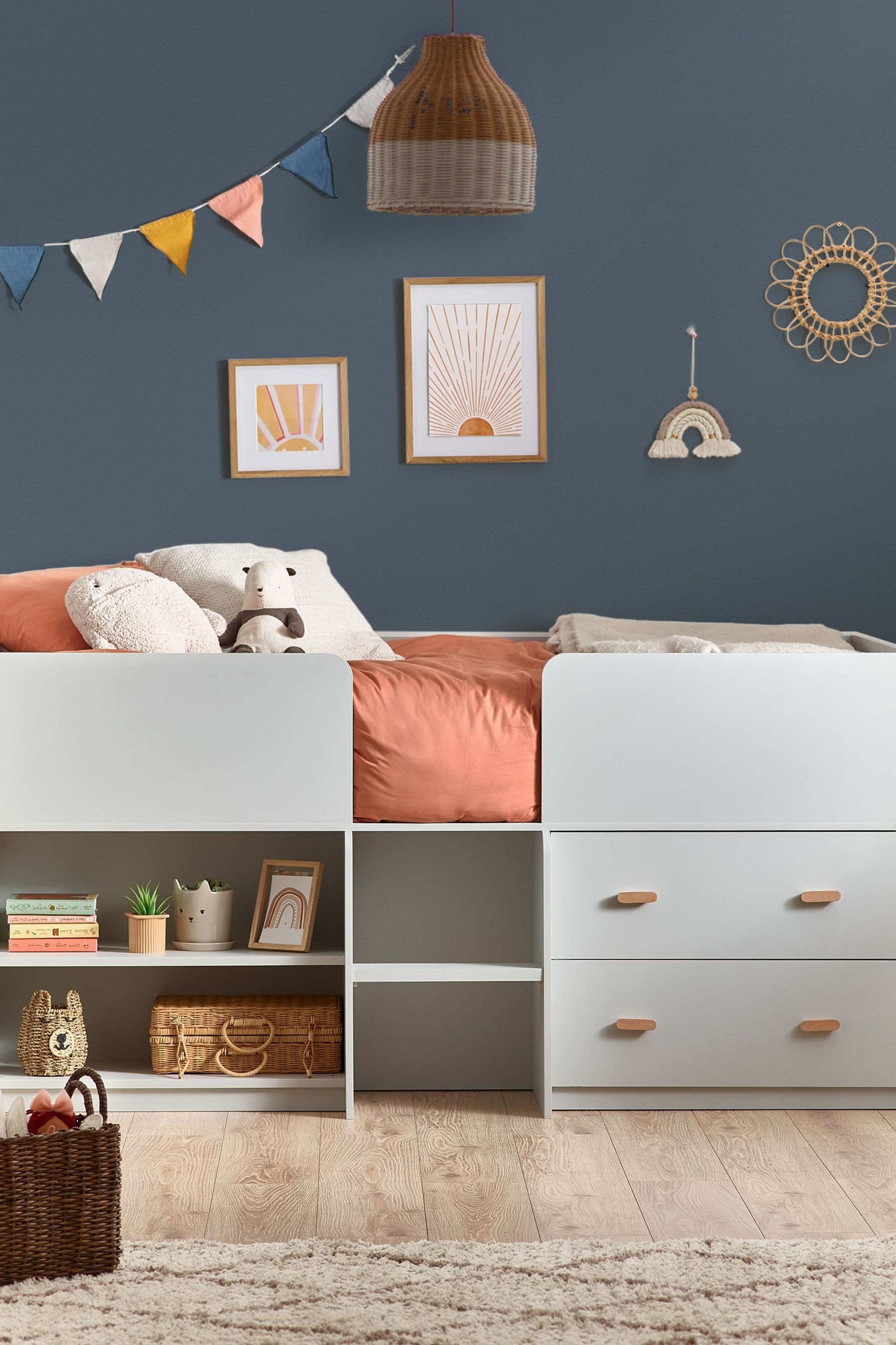 Buy Grey Kids Alix Storage Cabin Bed Frame from the Next UK online shop