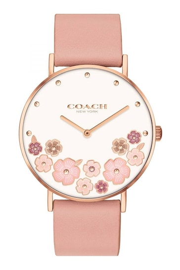 Buy COACH Ladies Pink Watch from the Next UK online shop