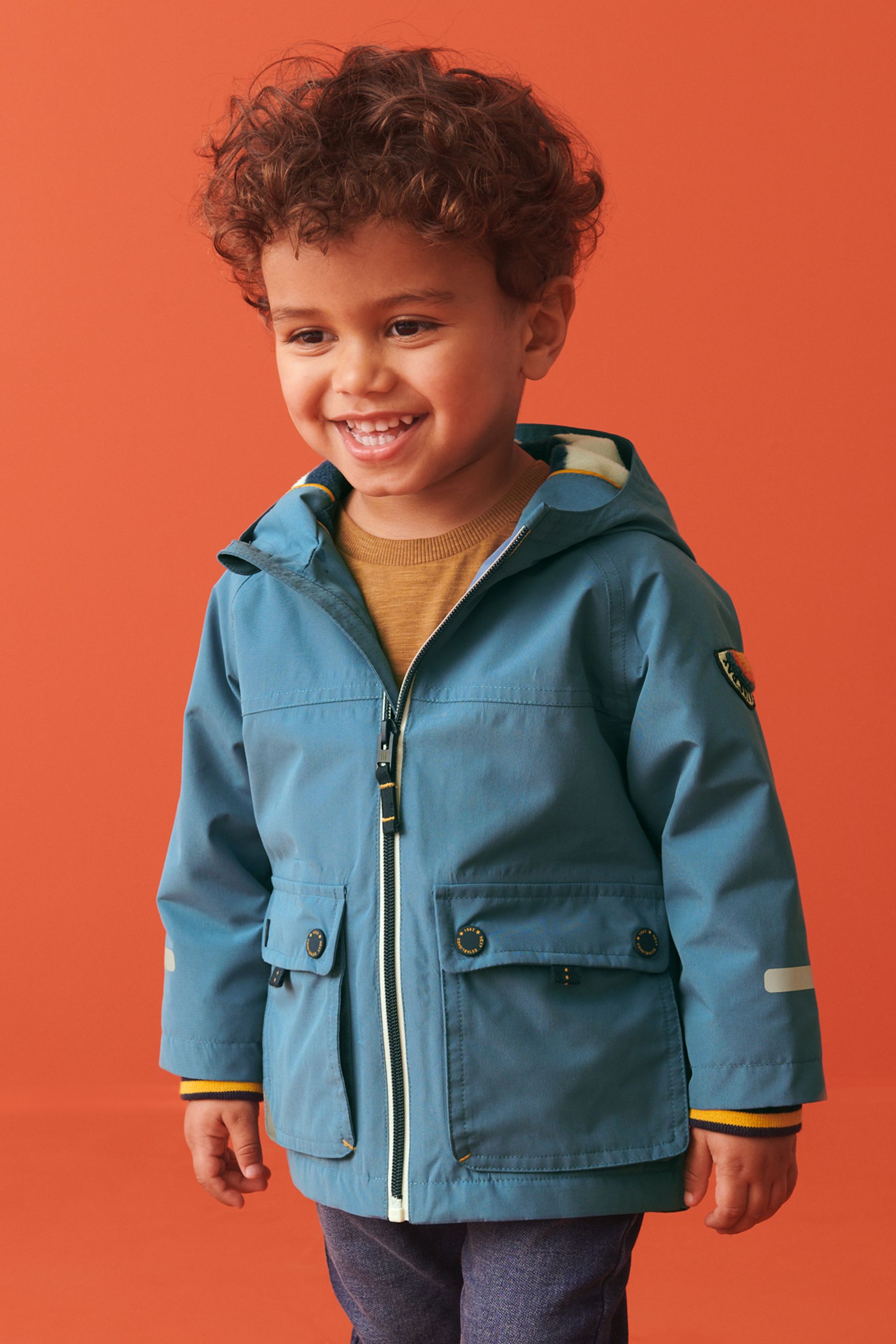 Buy Blue Waterproof Coat (3mths-7yrs) from Next Ireland