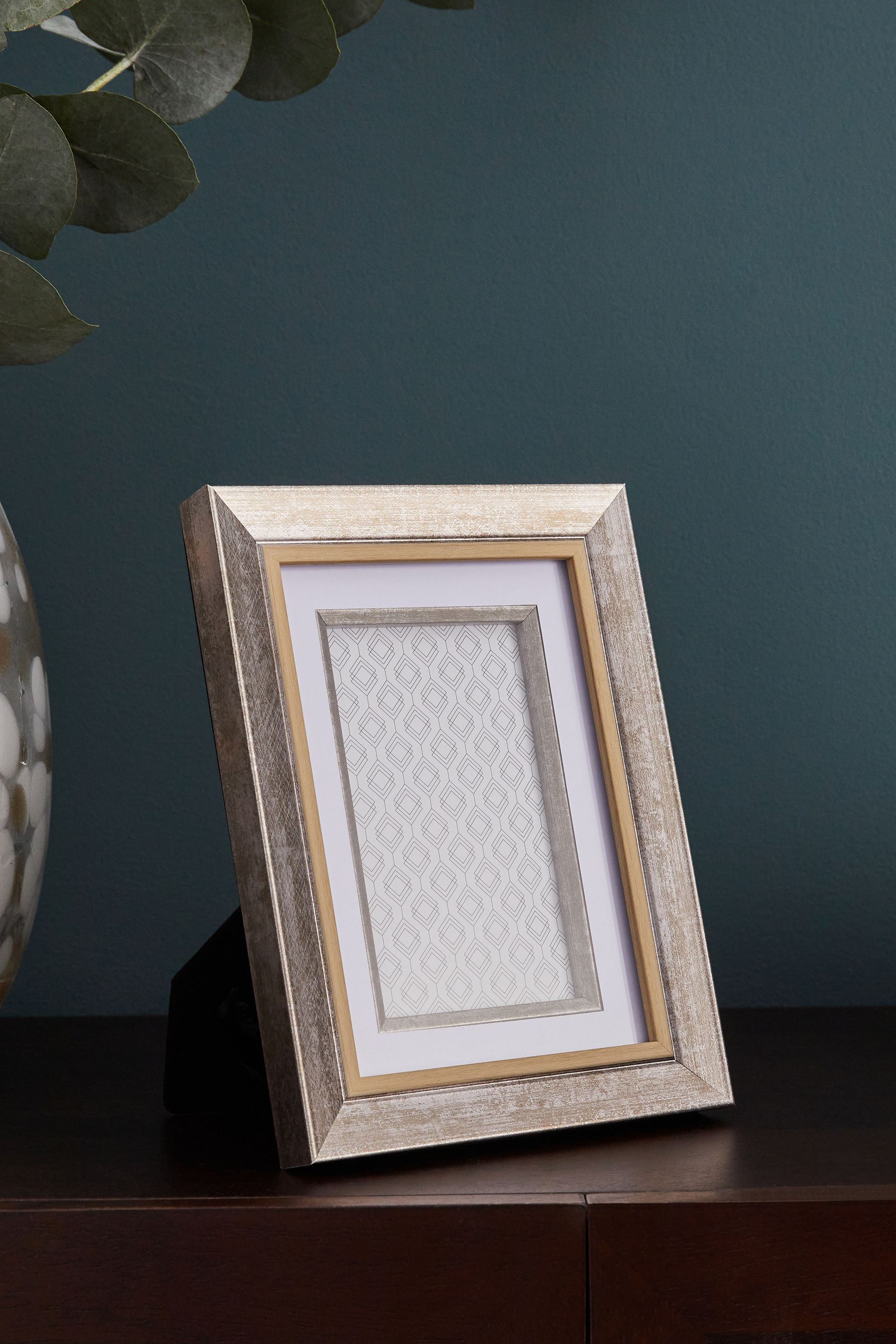 Buy Silver Chic Mounted Photo Frame from the Next UK online shop