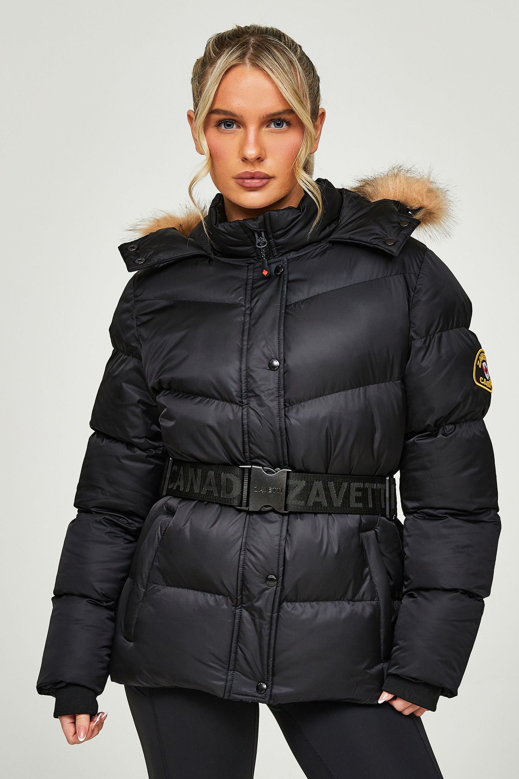 Buy Zavetti Canada Womens Okawa Puffer Black Jacket from the Next UK ...