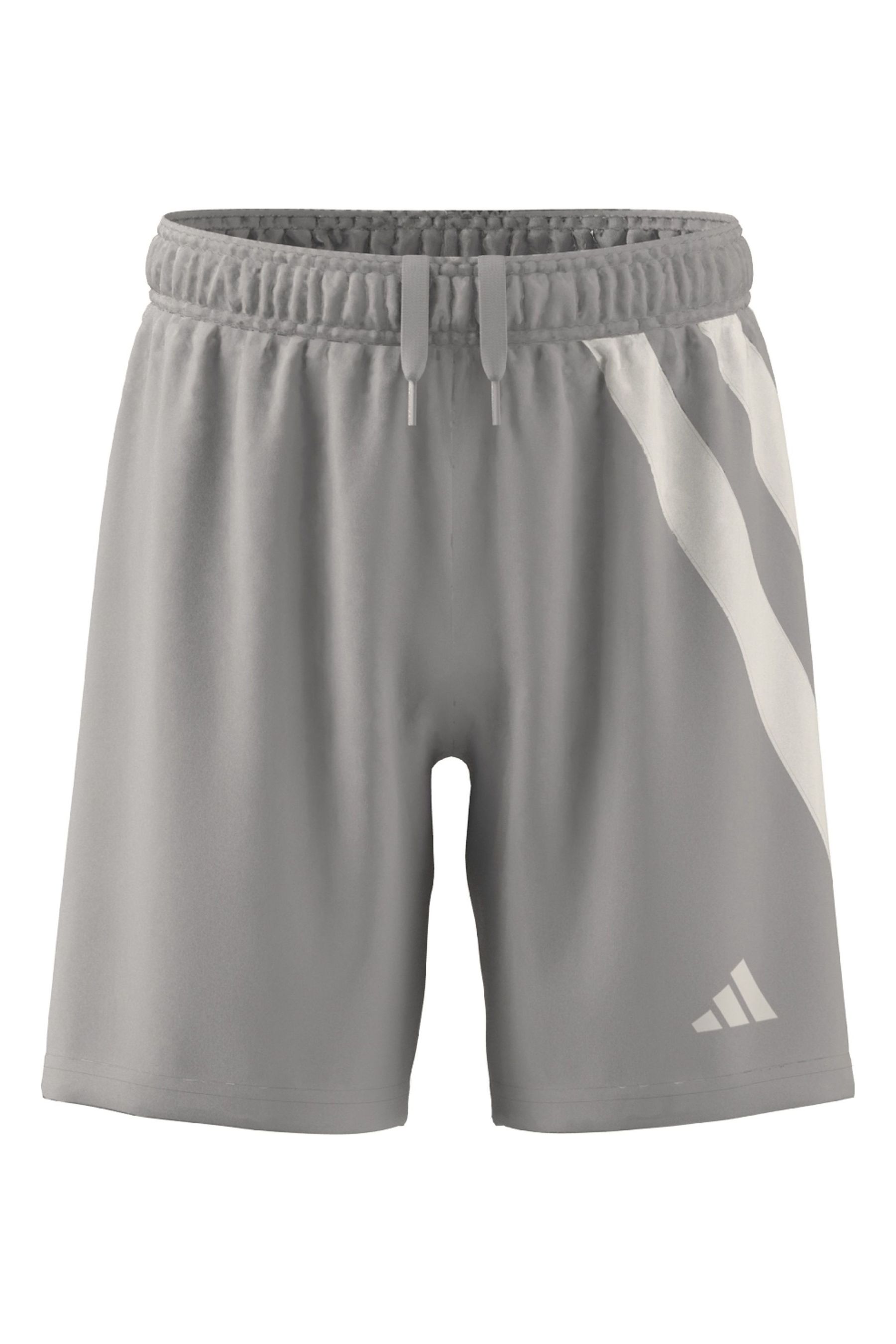 Buy adidas Light Grey Fortore 23 Football Shorts from the Next UK ...