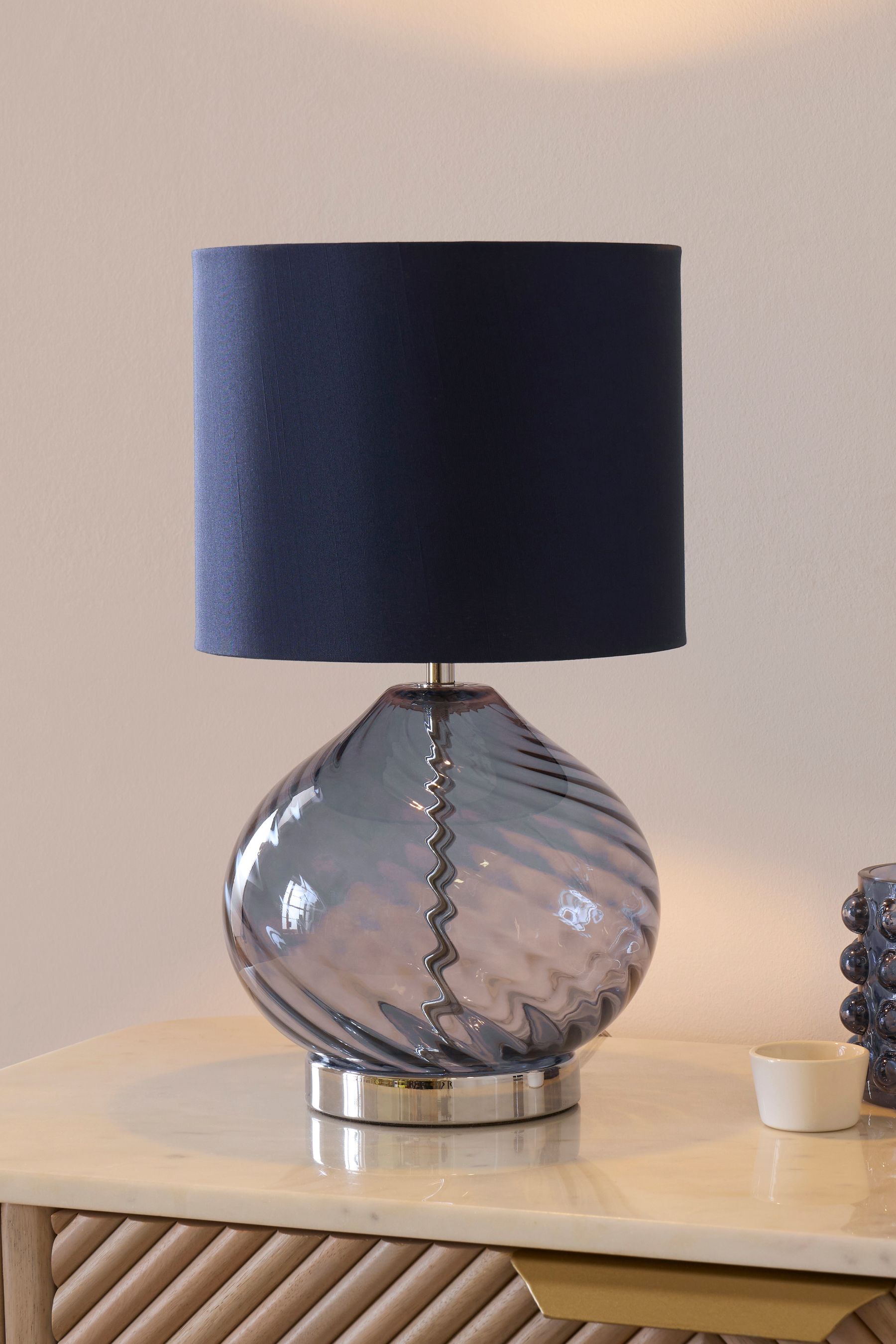 Buy Blue Freya Table Lamp from the Next UK online shop