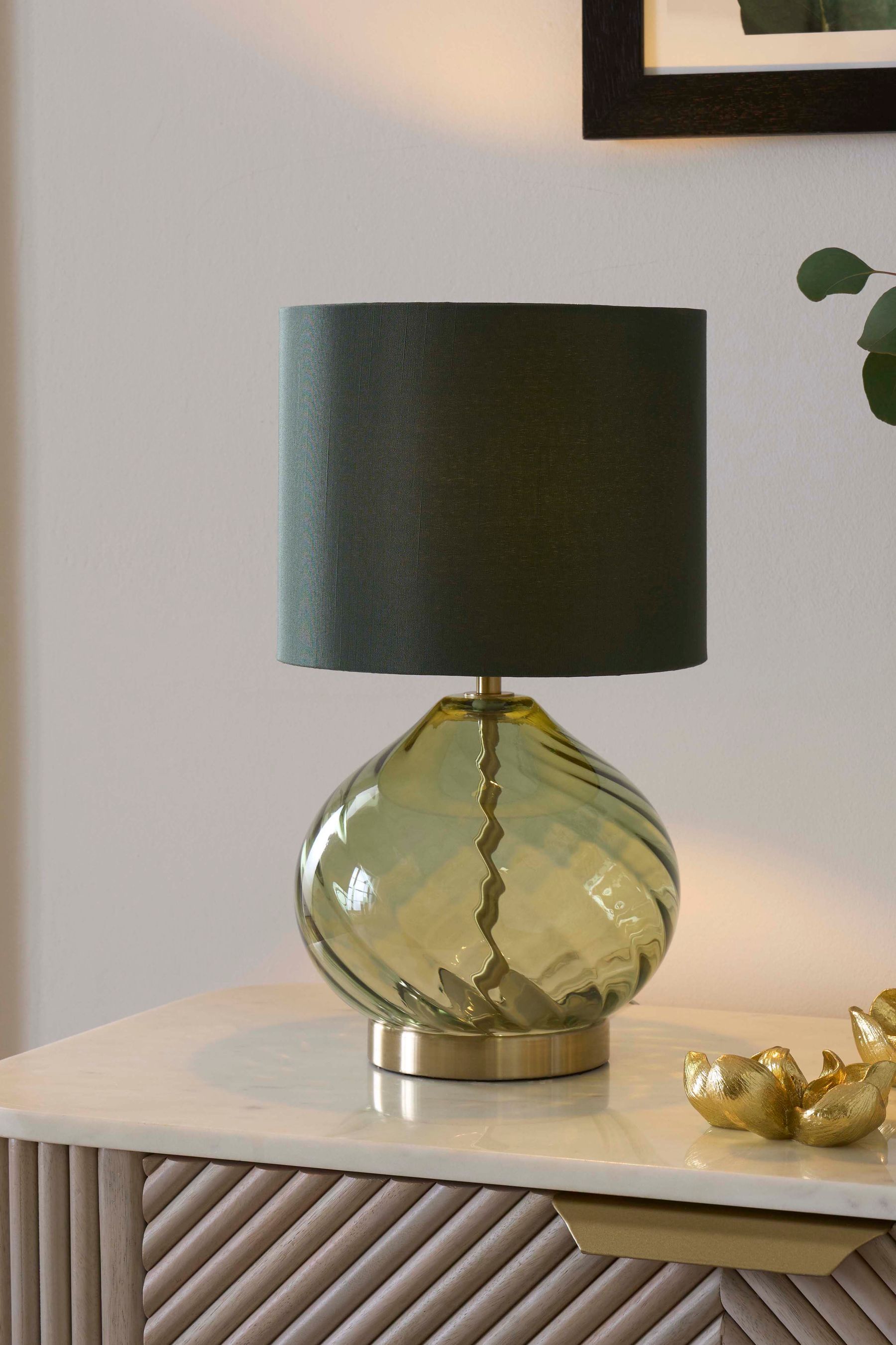 Buy Green Freya Table Lamp from the Next UK online shop