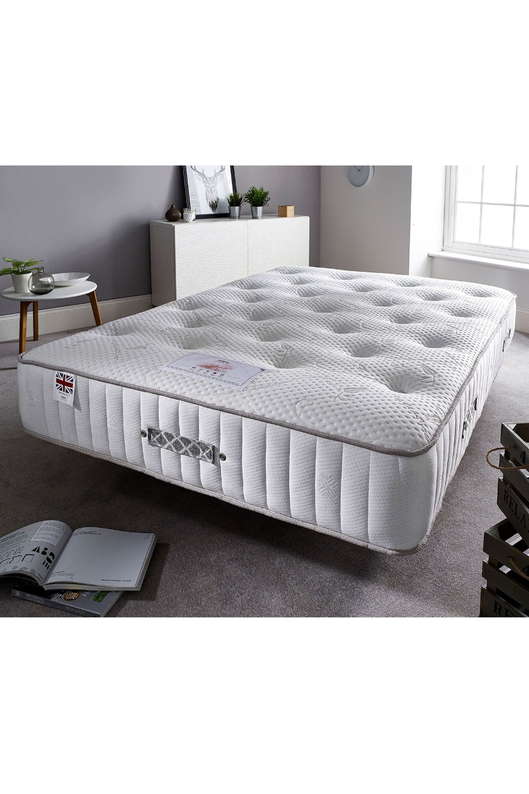 Buy Aspire Furniture Natural Cashmere Pocket Mattress from the Next UK ...