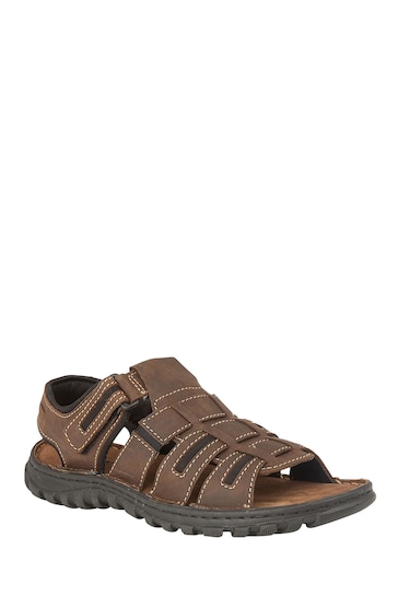 Buy Lotus Brown Casual Mens Sandals from the Next UK online shop