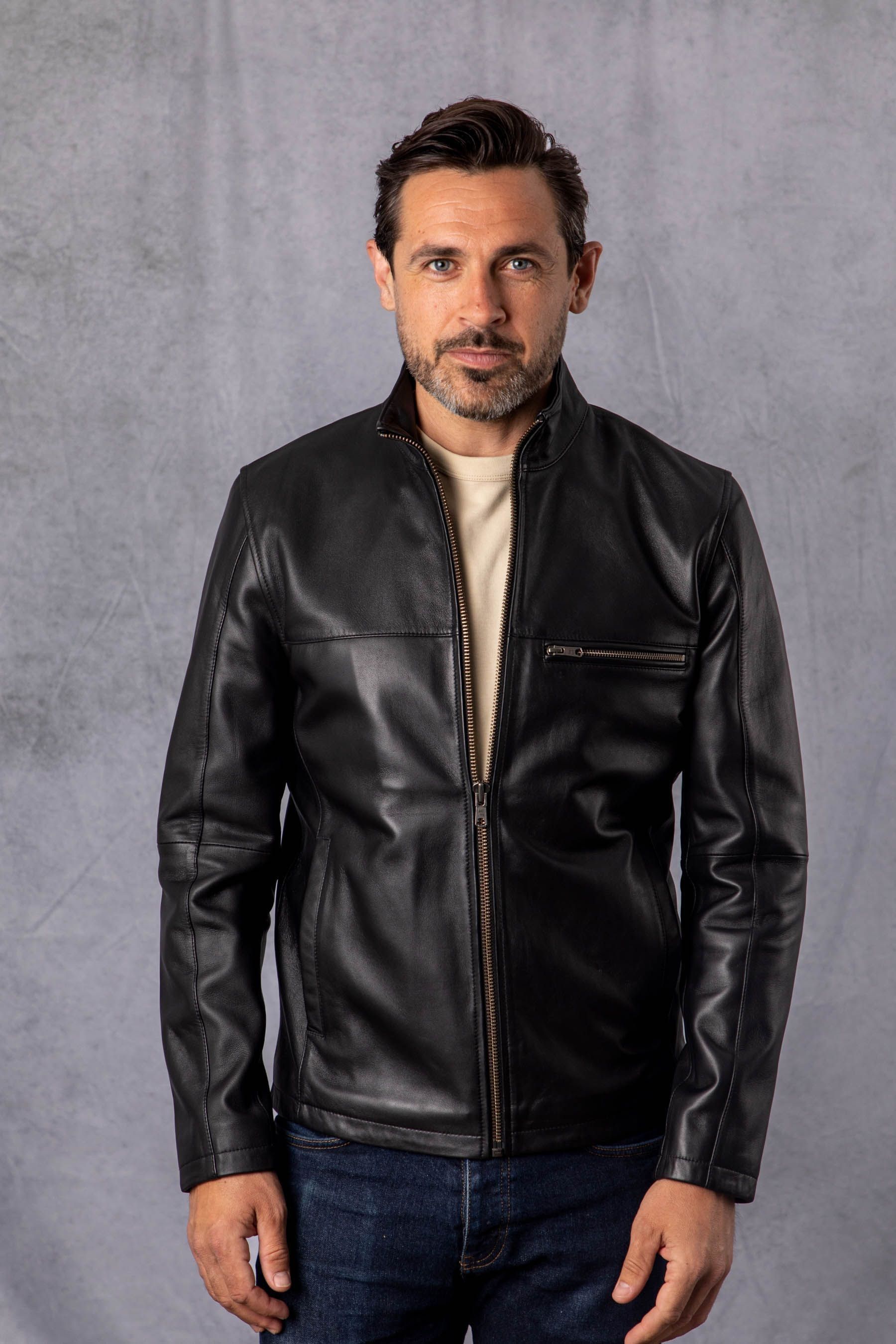 Buy Lakeland Leather Black Preston Leather Jacket from the Next UK ...
