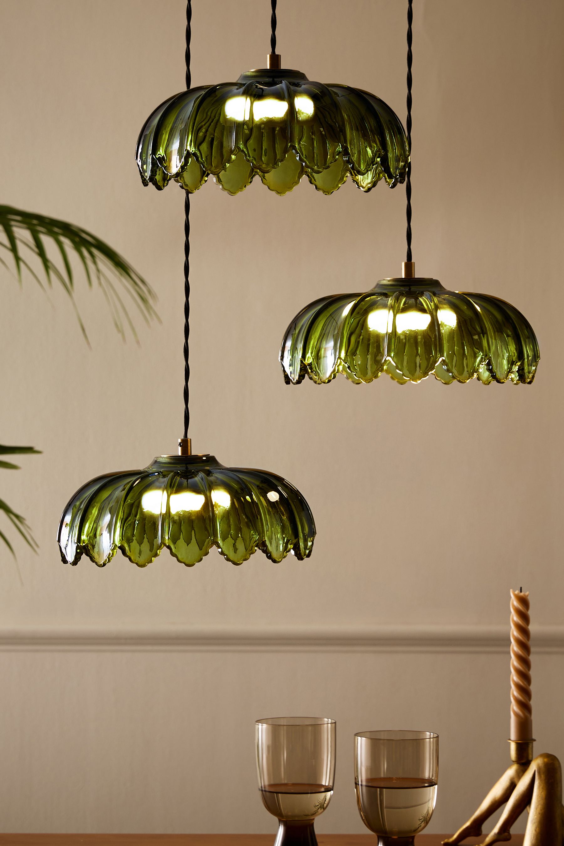 Buy Rockett St George Gold/Green Cluster Light Desert Island Light from ...