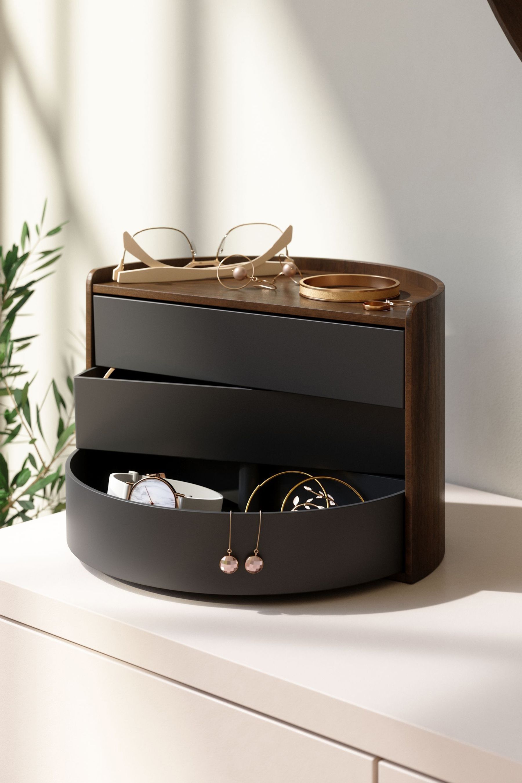 Buy Umbra Brown Moona Jewellery Organiser from the Next UK online shop