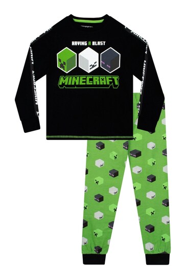 Buy Character Black Minecraft Pyjamas from the Next UK online shop