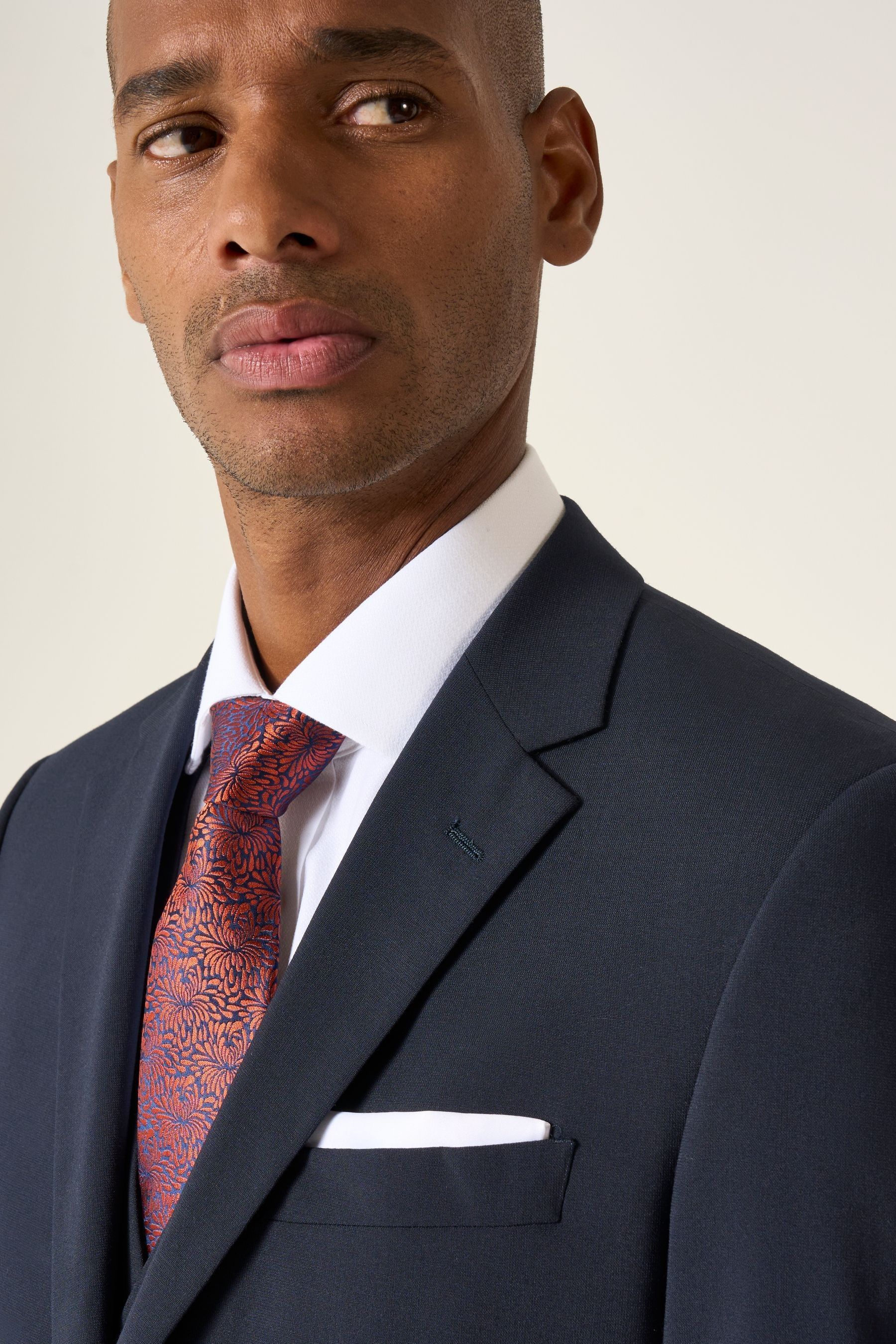 Buy Skopes Navy Blue Classic Fit Darwin Suit Jacket from the Next UK ...