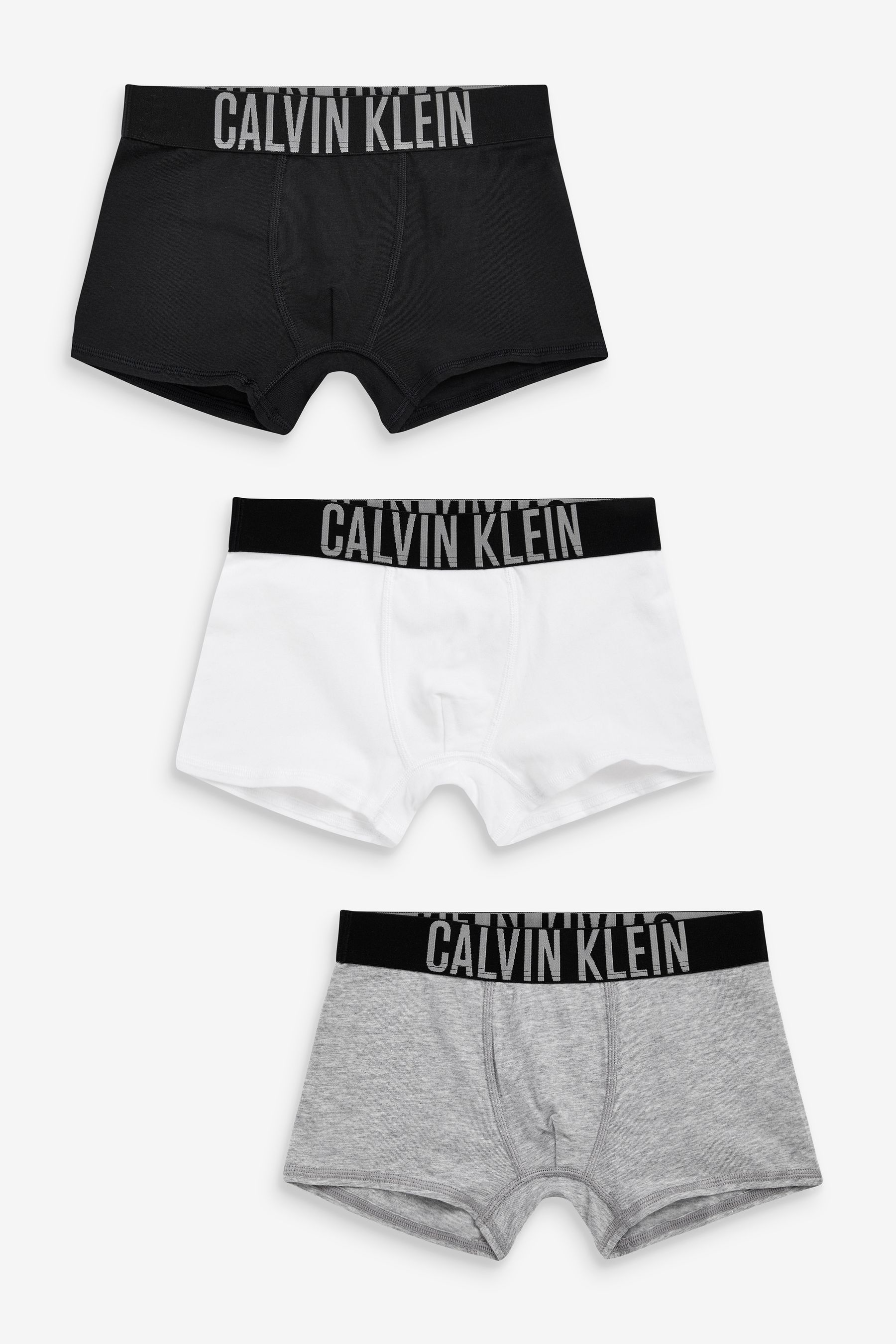 Buy Calvin Klein Black Intense Power Trunks 3 Pack from the Next UK ...