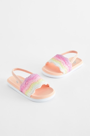 Buy Multi Glitter Rainbow Sliders from the Next UK online shop