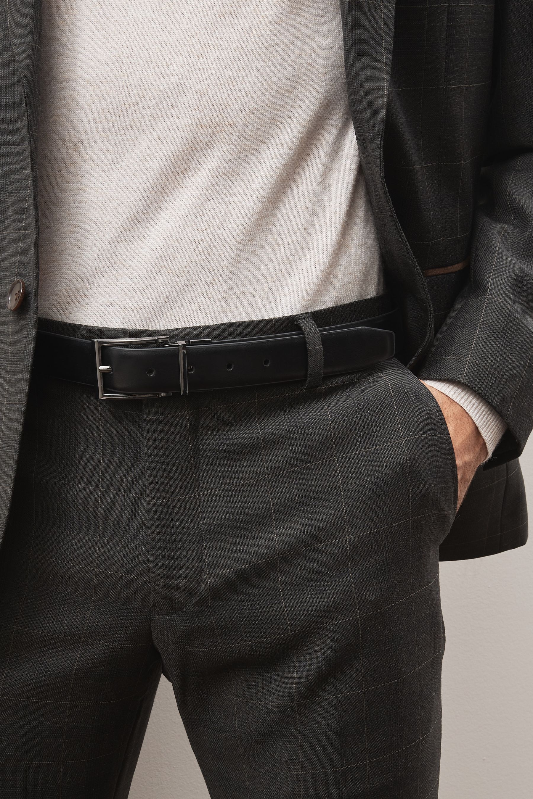Buy Black/Brown Reversible Belt from Next Australia