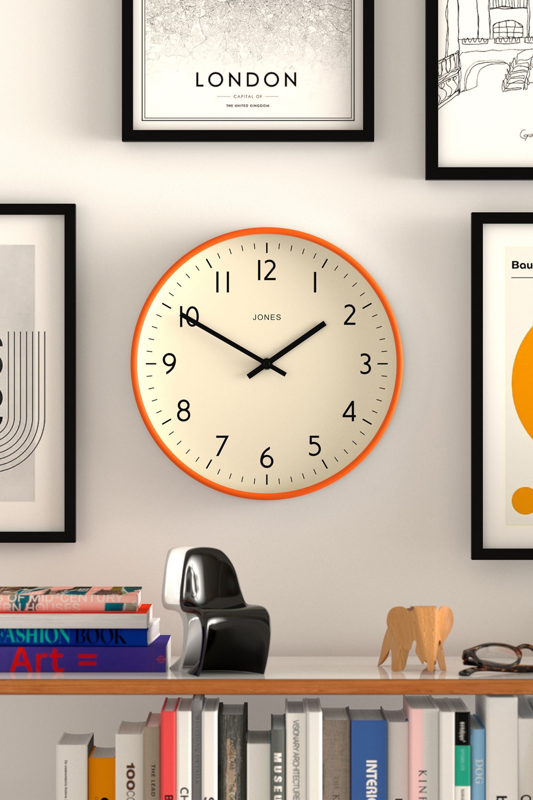 Buy Jones Clocks Fizzy Orange Jam Wall Clock from the Next UK online shop