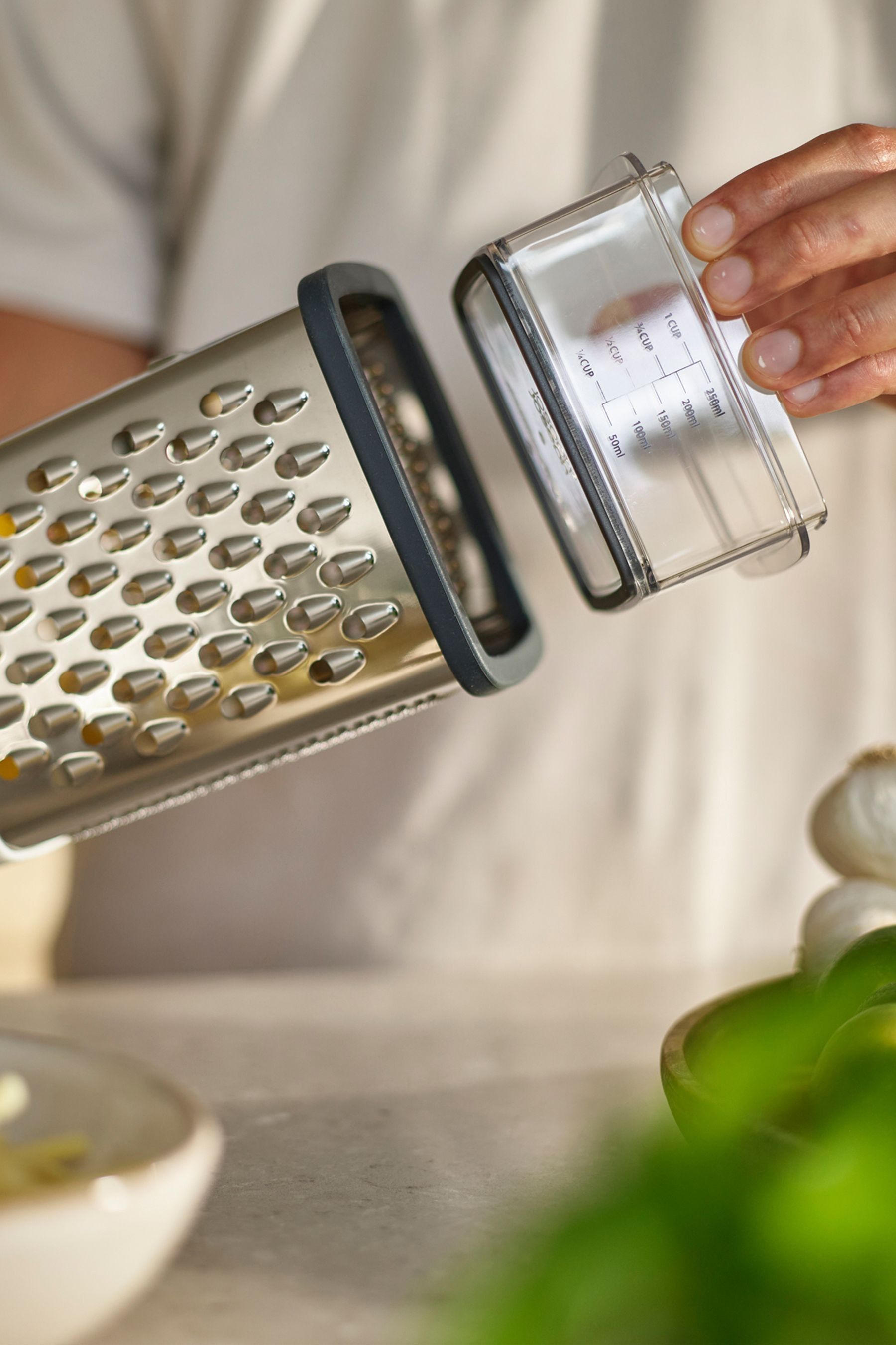 Buy Joseph Joseph Stone Multi-Grip Box Grater with Precision Food Grip ...