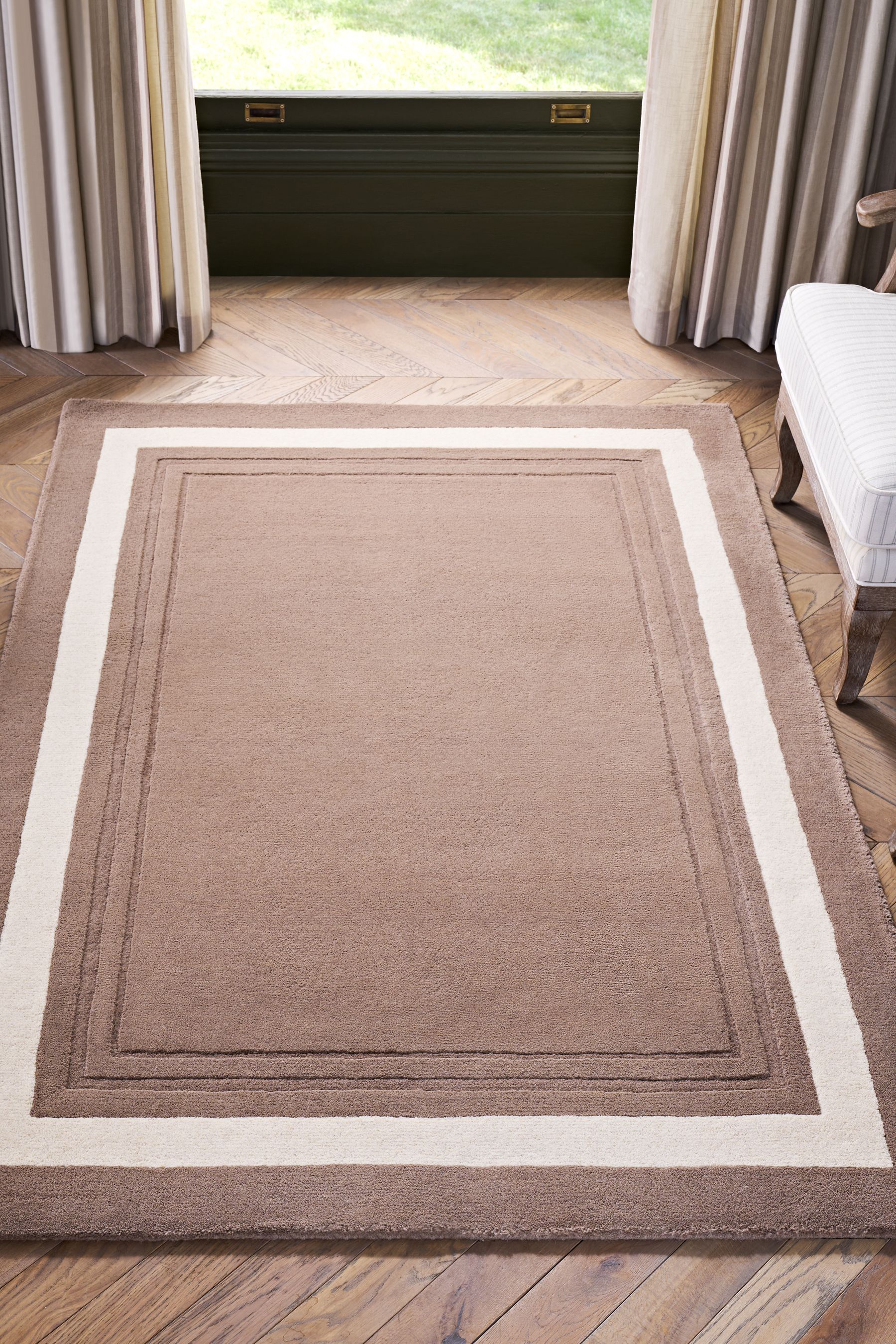 Buy Laura Ashley Truffle Lewes Rug from the Next UK online shop