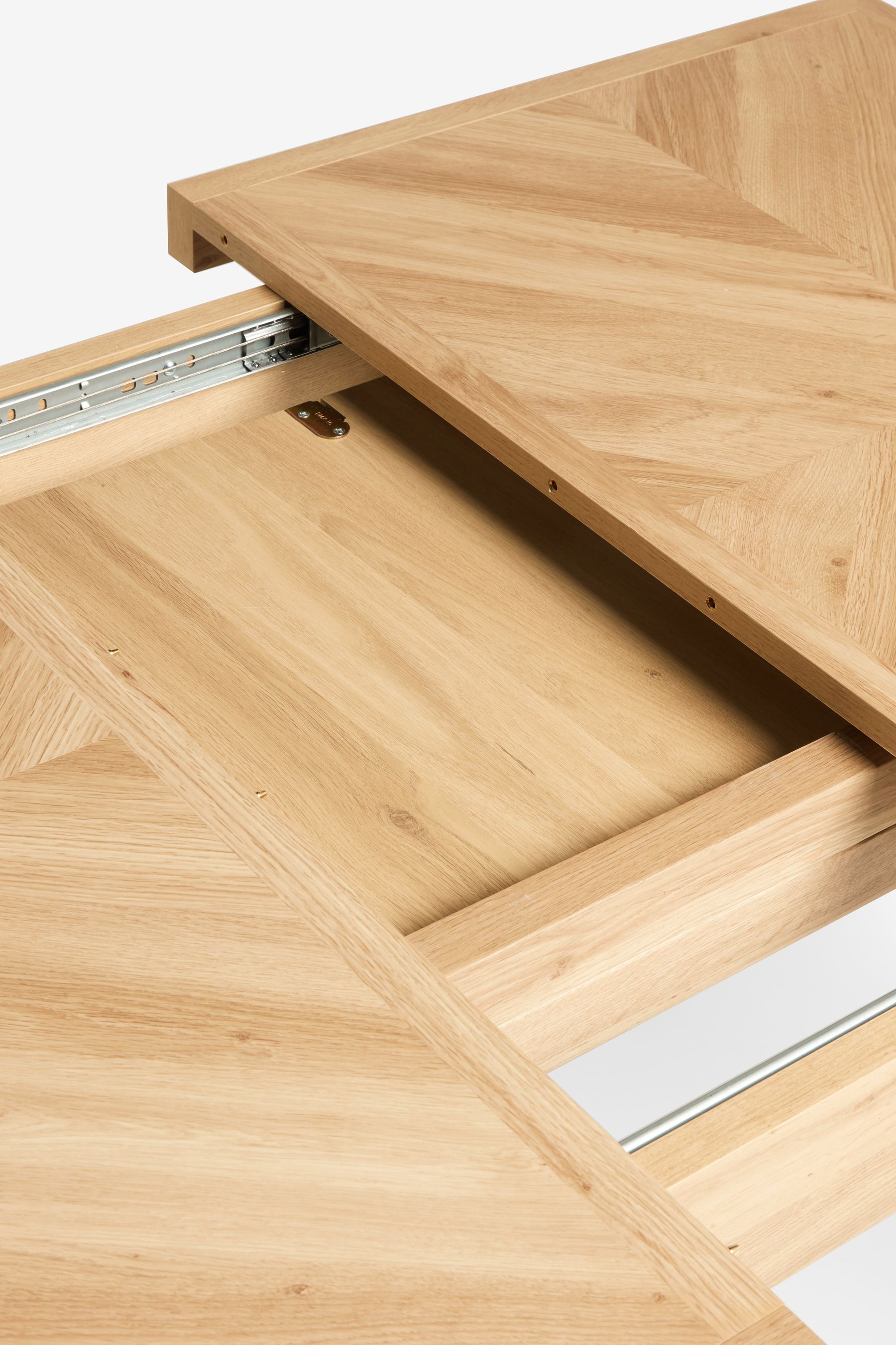 Buy Light Natural Hayford Oak Effect Extending 4 to 6 Seater Dining ...