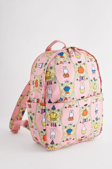Buy Cath Kidston Pink Miffy Print Compact Backpack from the Next UK ...