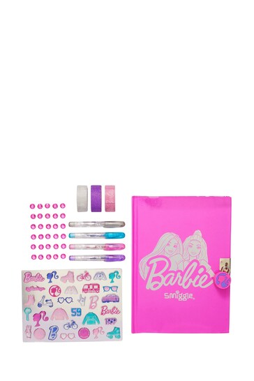 Buy Smiggle Pink Barbie DIY Lockable Journal from the Next UK online shop