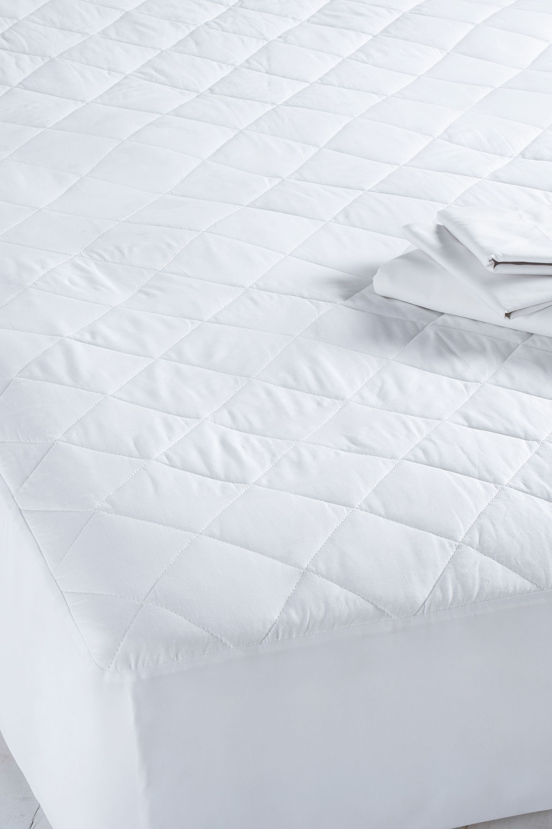 Buy Fresh Cotton Regular Mattress Protector from the Next UK online shop