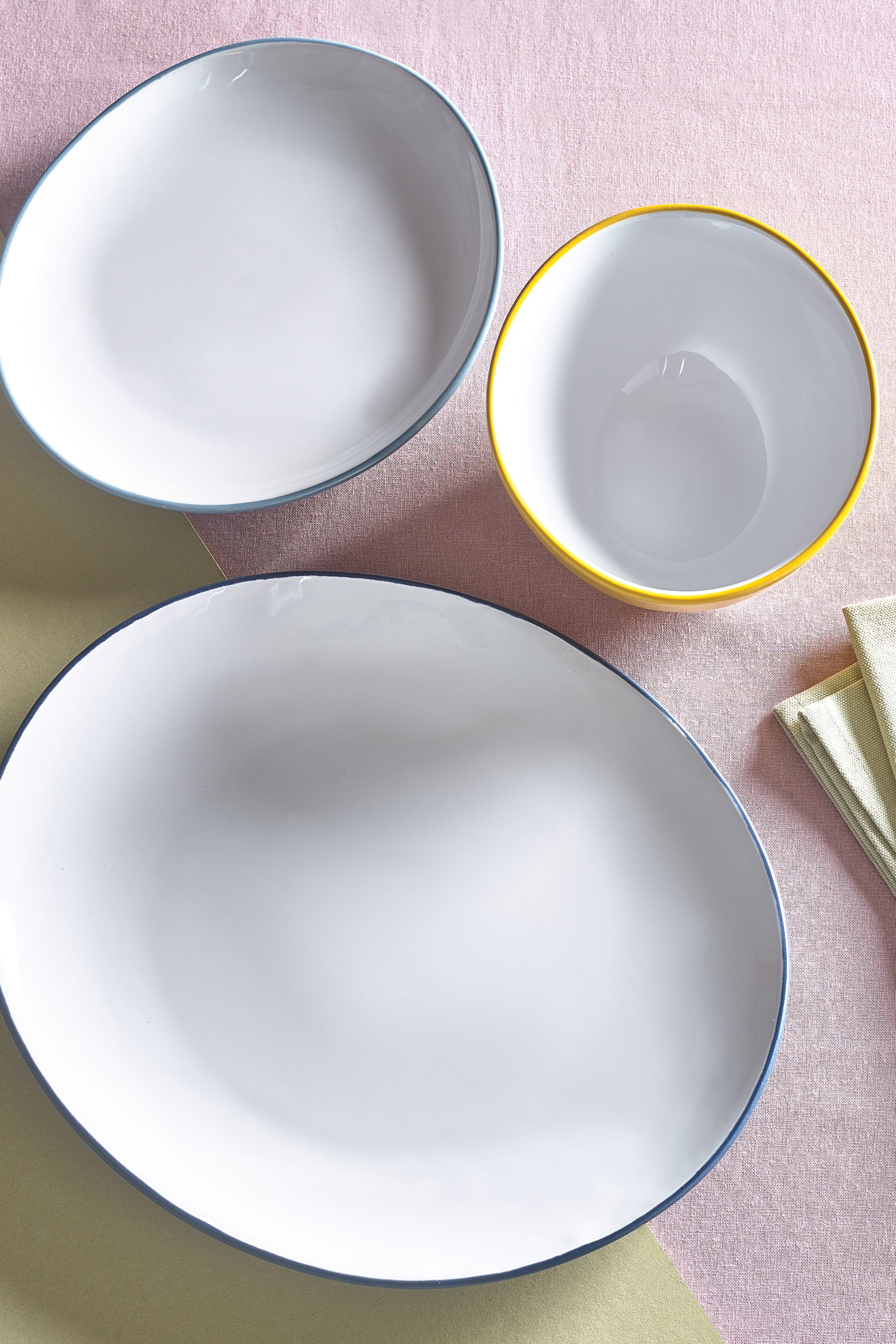 Buy Novogratz 12 Piece Multi Oval Shaped Dinnerset from the Next UK ...