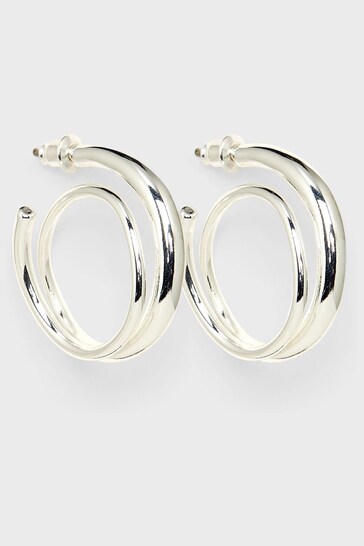 Buy Hobbs Womens Silver Tone Earrings from the Next UK online shop