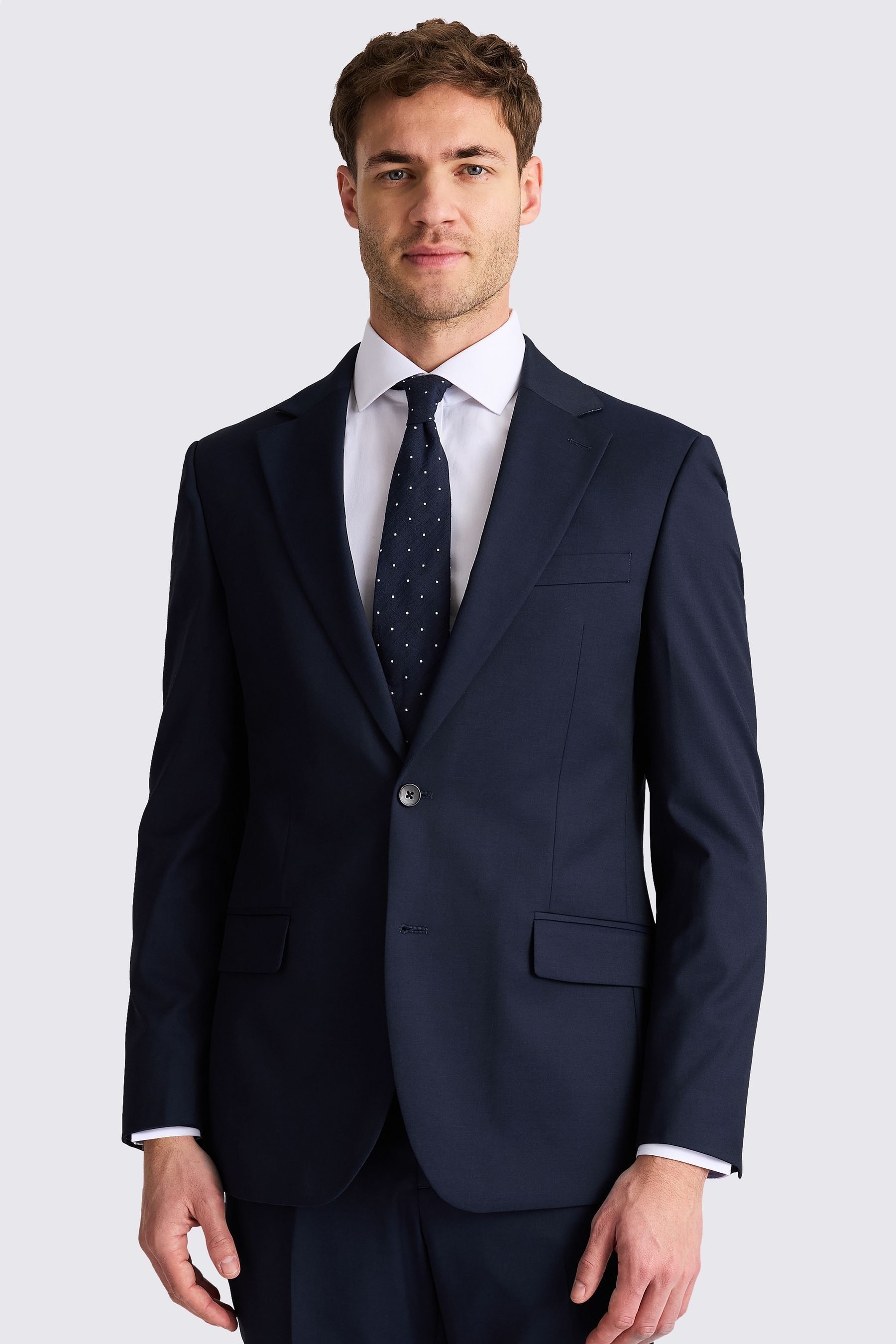 Buy MOSS Ink Blue Tailored Suit Jacket from the Next UK online shop