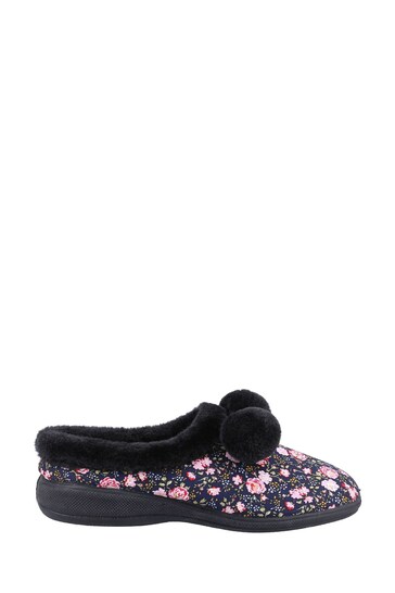 Buy Fleet & Foster Black Buzzard Mule Slippers from the Next UK online shop