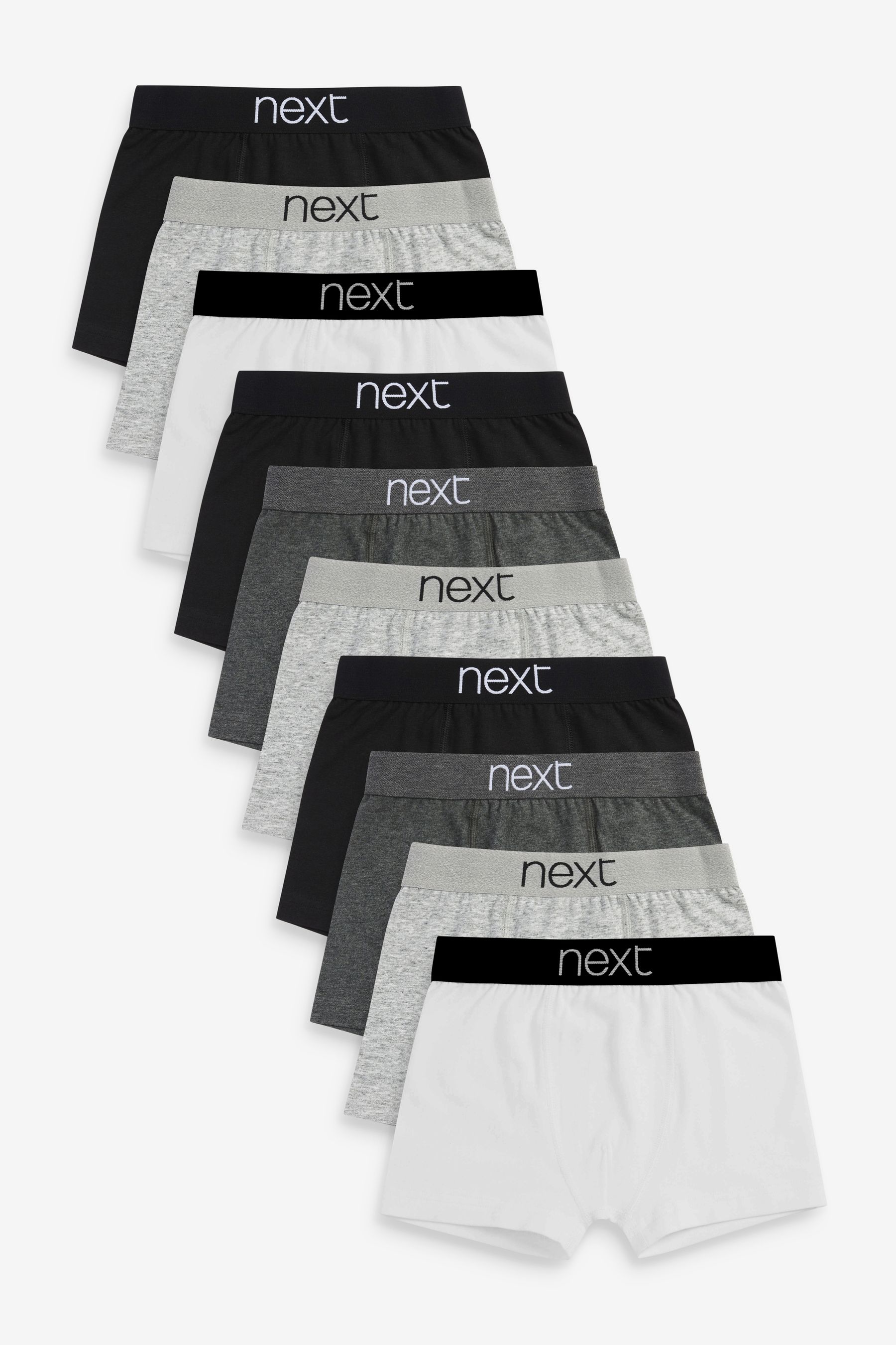Buy Grey/Black/White Trunks 10 Pack (2-16yrs) from the Next UK online shop