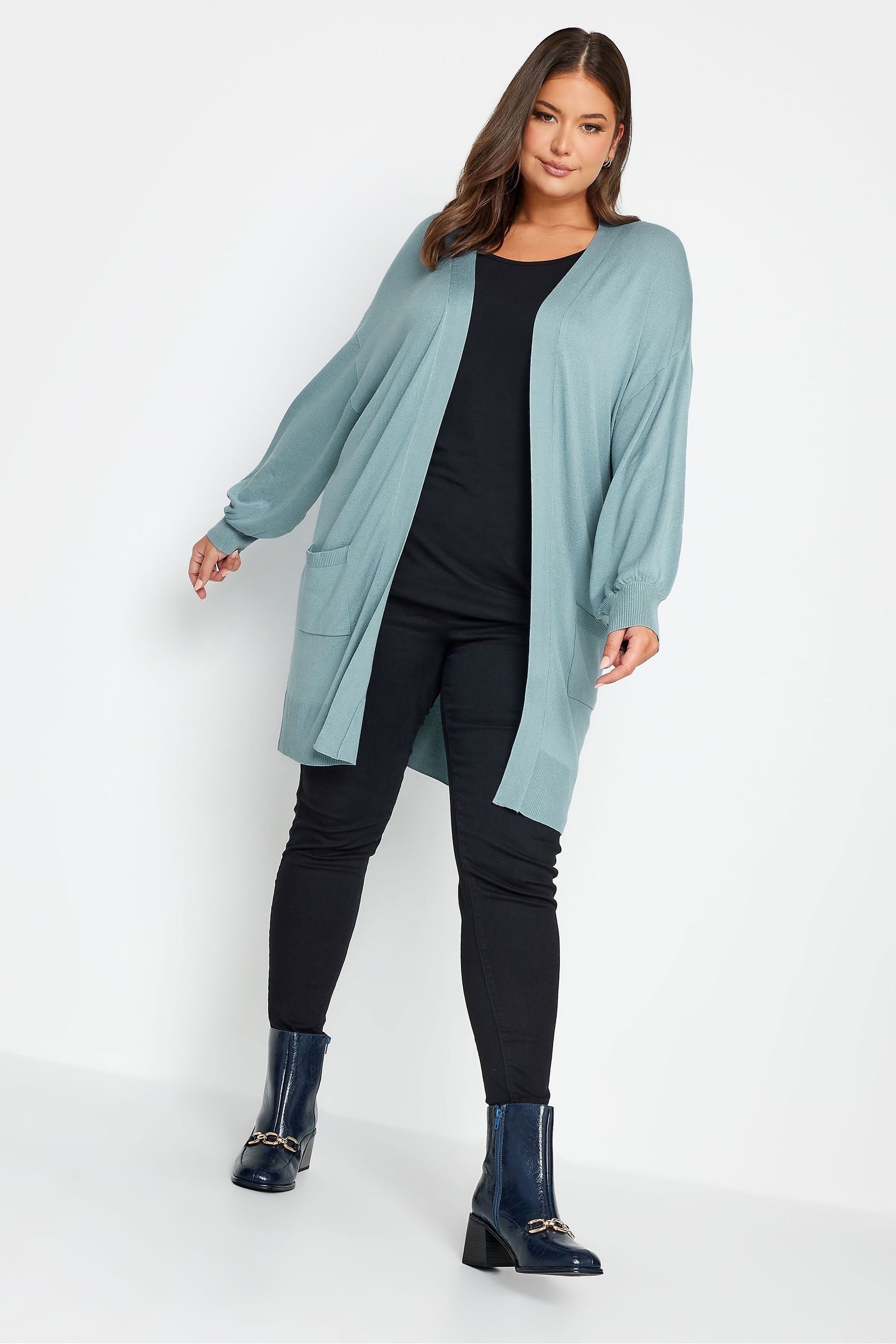 Buy Yours Curve Blue Cardigan from the Next UK online shop