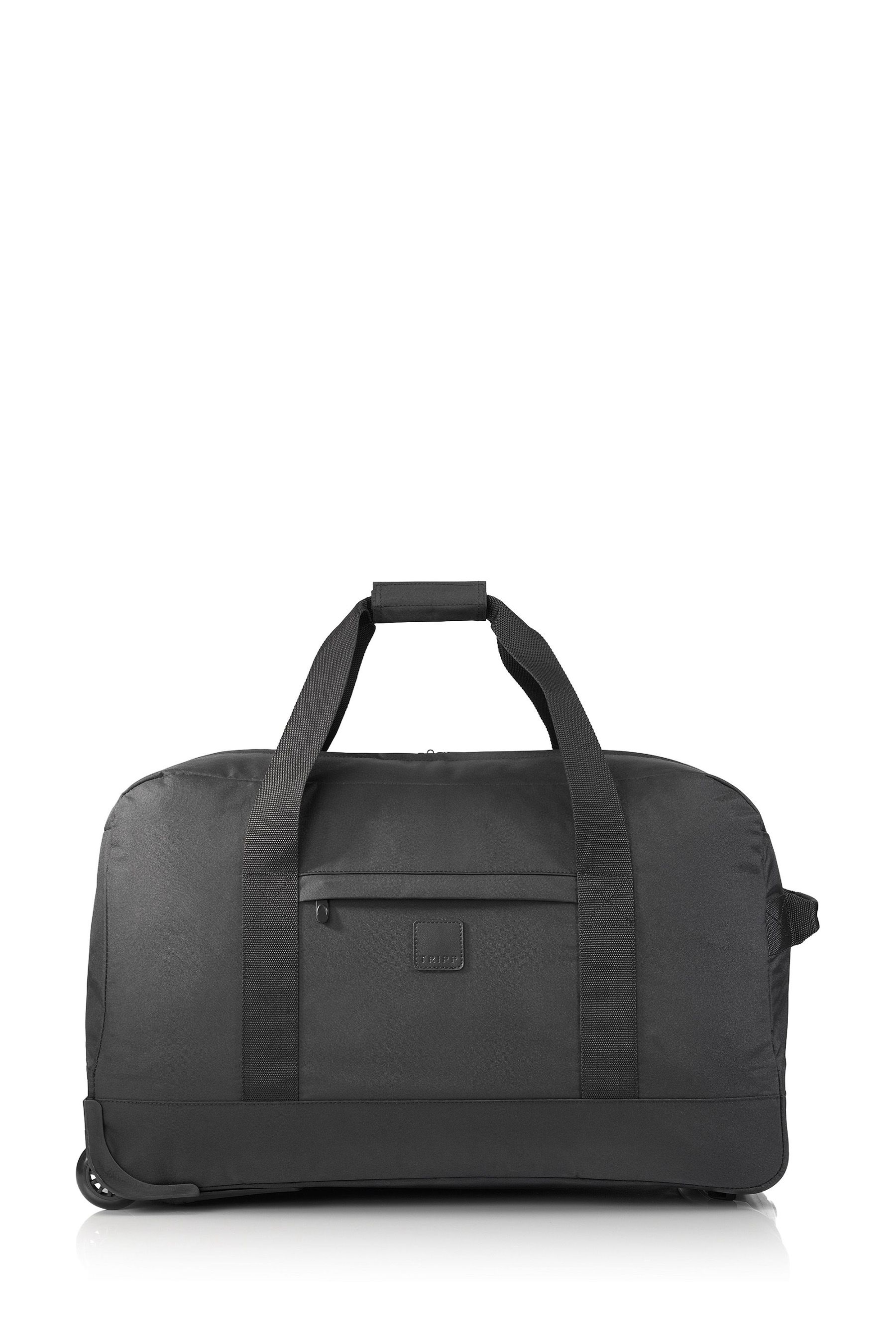 Buy Tripp Black Ultra Lite Large Wheel Duffle Bag from the Next UK ...